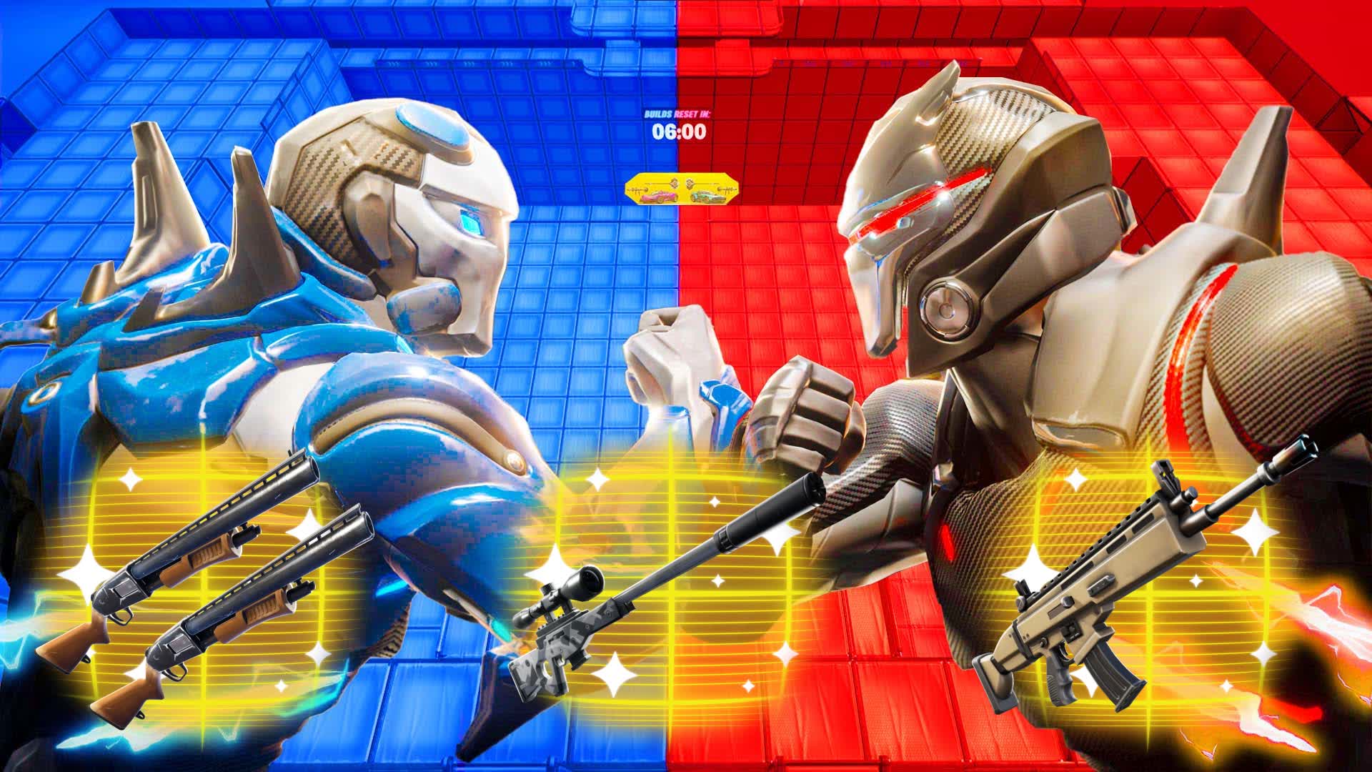 OMEGA RED VS BLUE 🔴🔵 6131-5486-5278 by pinof - Fortnite Creative Map ...