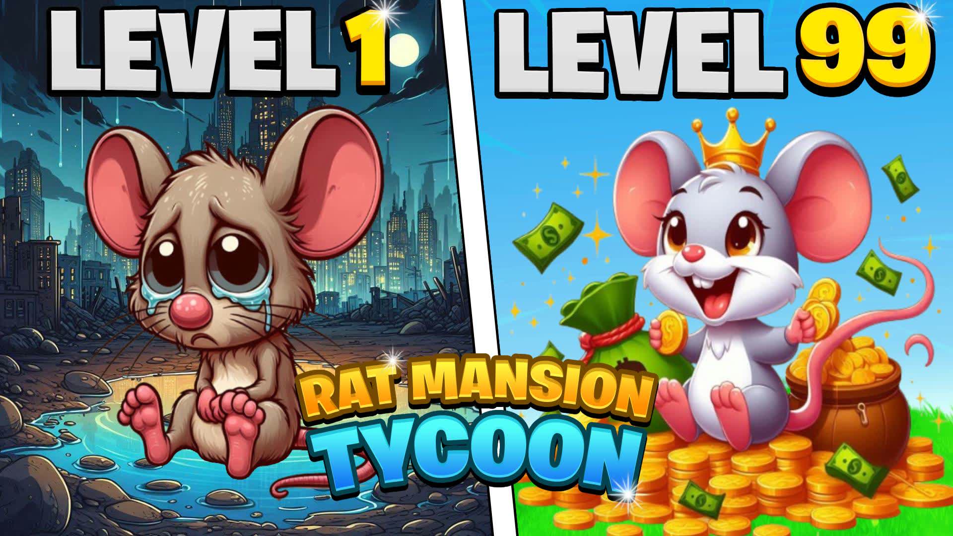 RAT MANSION TYCOON!🐭🧀 7354-9276-3778 by riky - Fortnite Creative Map ...