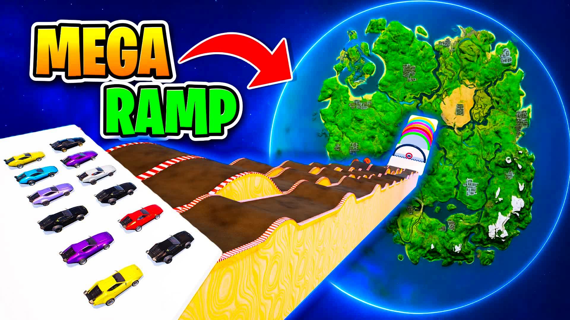 MEGA CARS SUPER RAMP 4162-7437-1779 by zecyz - Fortnite