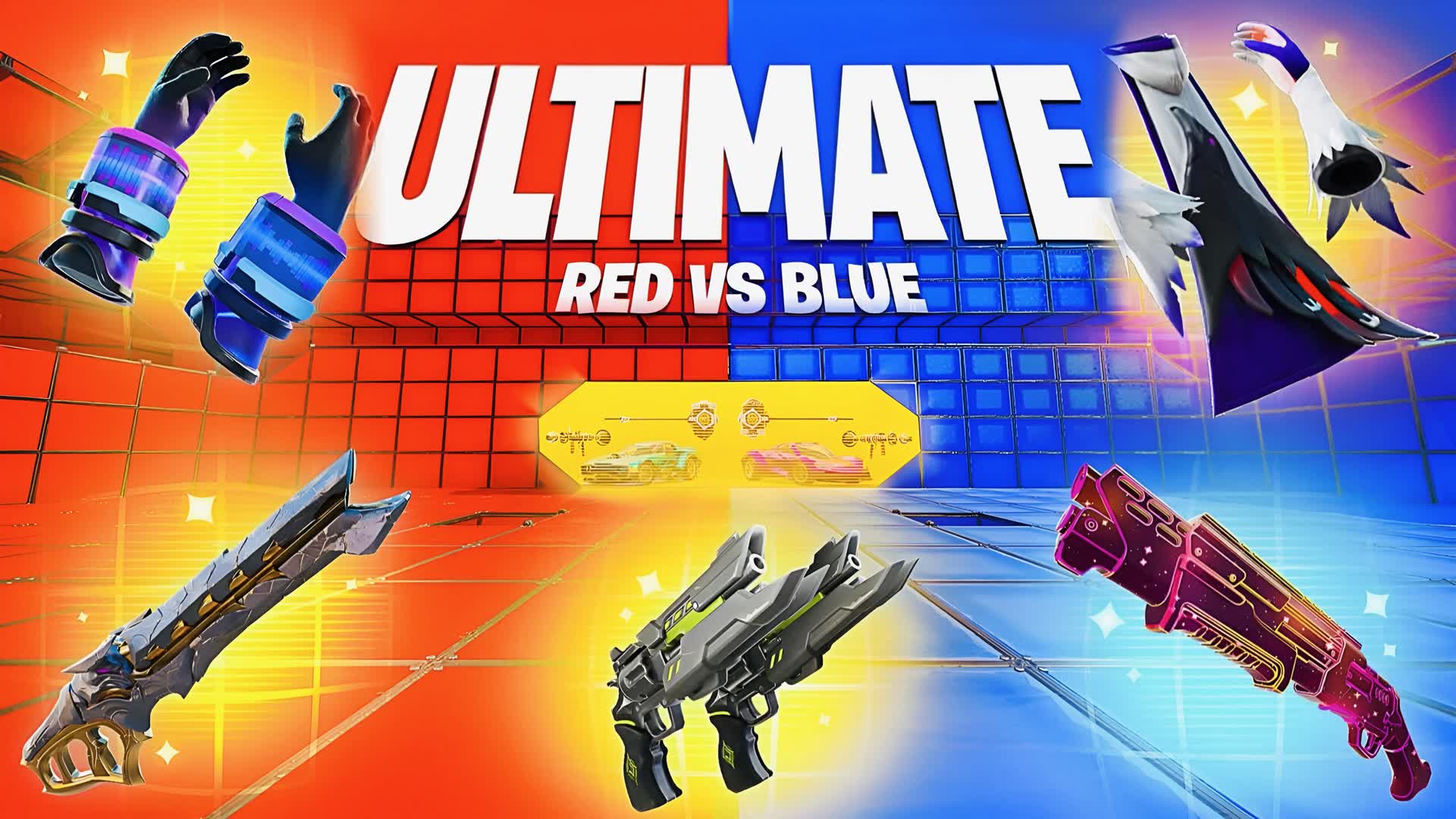 ULTIMATE RED VS BLUE 🔴🔵 1811-9203-1989 by unblast - Fortnite