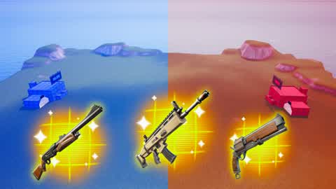 GO RED VS BLUE 🔴🔵 0931-1410-2728 by jo2 - Fortnite Creative Map Code - Fortnite.GG