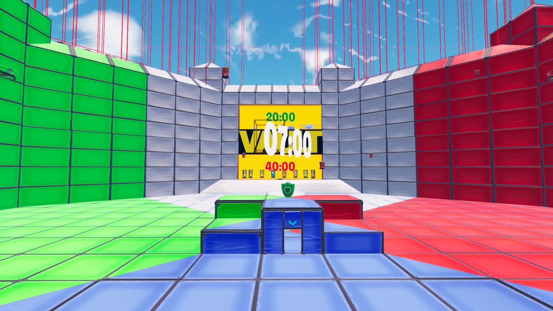 Red vs blue vs green 0343-6753-9479 by gul - Fortnite