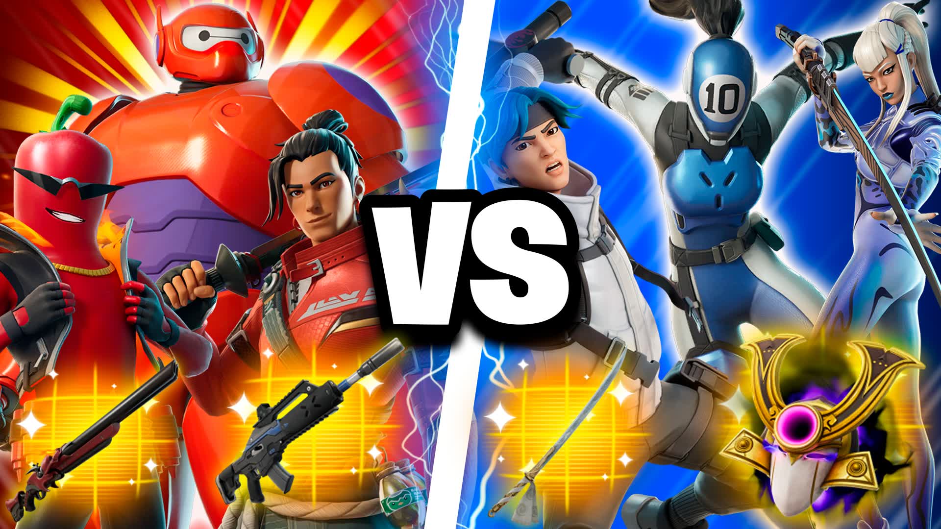 SUPER BATTLE RED VS BLUE 8178-4288-4036 by pupilogames - Fortnite ...