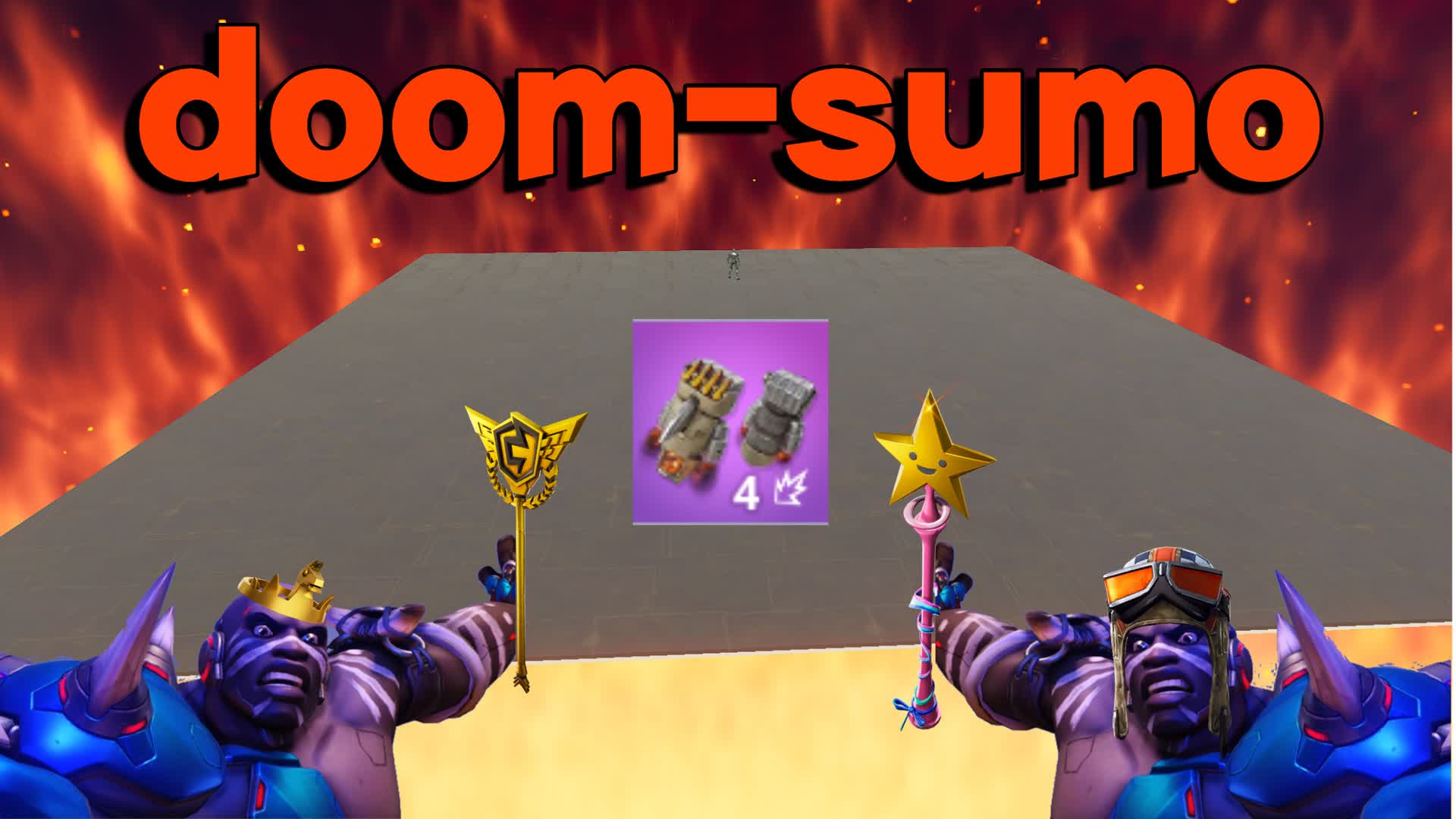 doom_sumo 3849-6033-2044 by linferno - Fortnite Creative Map Code ...