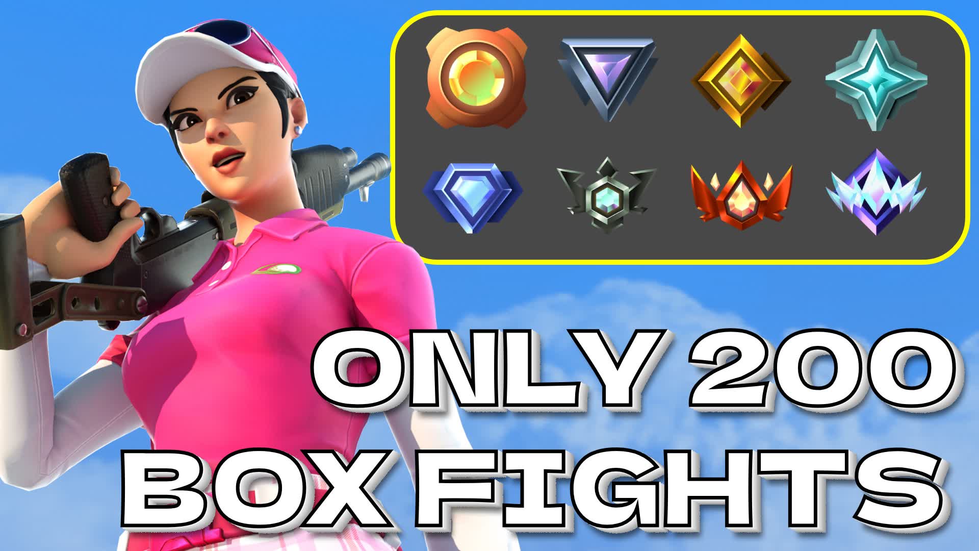 🎯ONLY 200 BOX FIGHTS RANKED🎯 4591-1993-4944 by pigwani - Fortnite Creative Map Code - Fortnite.GG