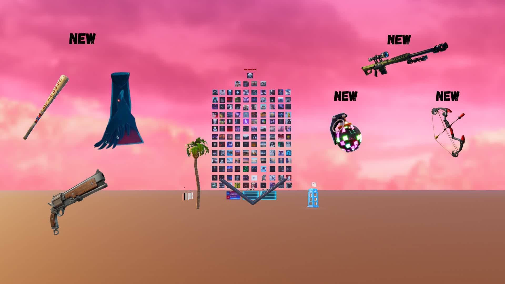 1v1 with music [16 players] 0788-8522-3884 by notgiuseppe - Fortnite