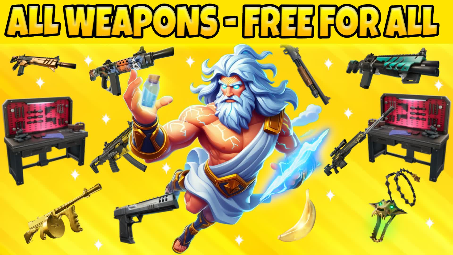 ZEUS - FREE FOR ALL⭐ 0419-3150-5084 by adamqoo - Fortnite Creative Map ...