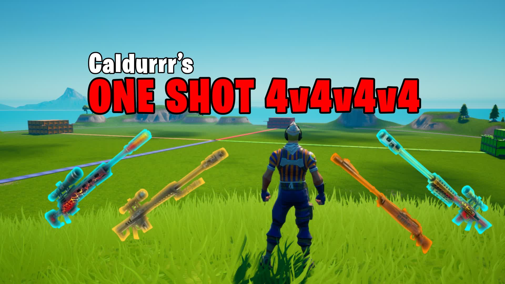 ONE SHOT 4v4v4v4 💥 9696-6919-1179 by caldurrr - Fortnite Creative Map ...