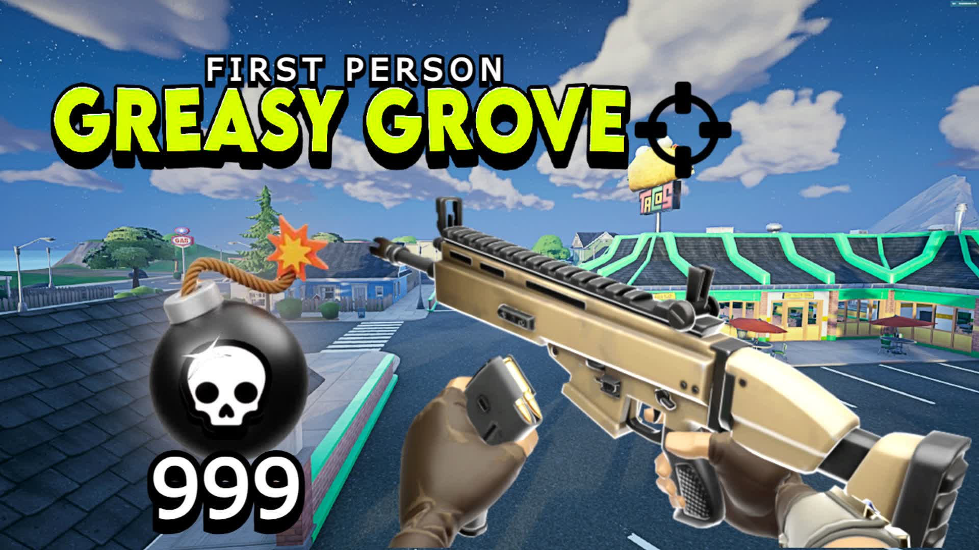 FIRST PERSON GREASY GROVE-FFA [V2] 7315-1847-4902 by maxbrain - フォートナイト