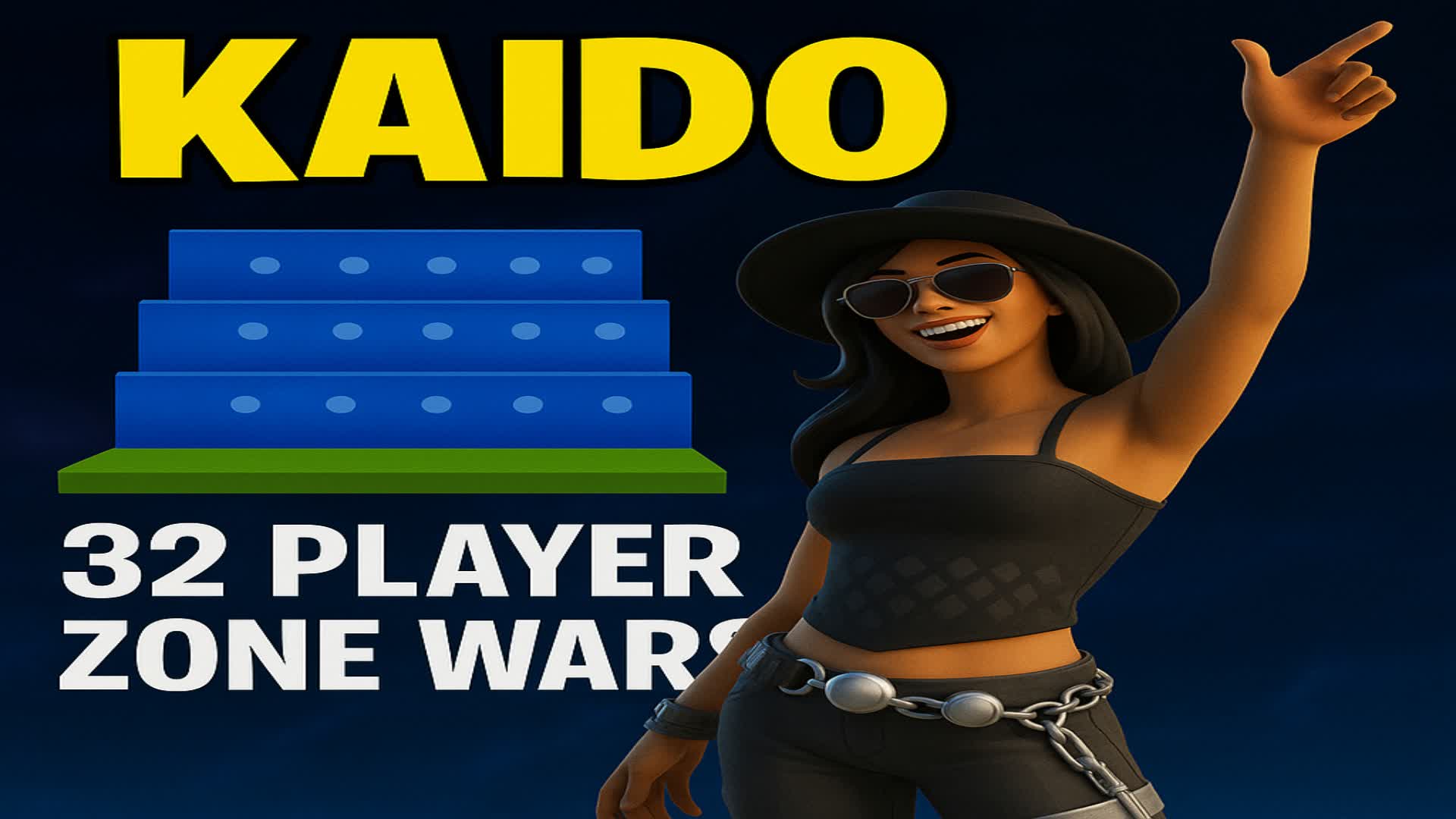 Kaido 32 Player ZoneWars 2922-2701-9918 by ko23 - Fortnite Creative Map Code - Fortnite.GG