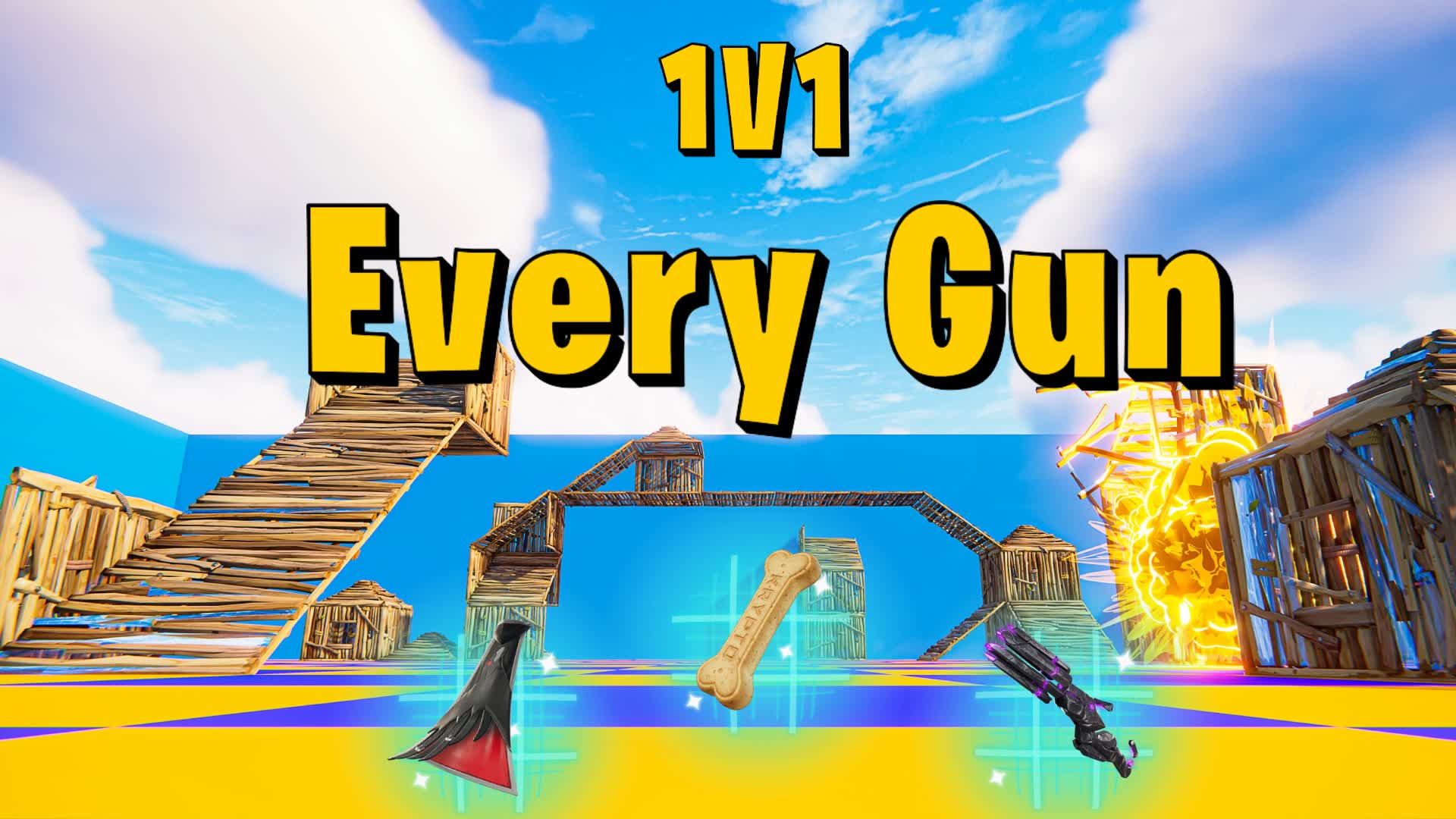 All Guns 1v1 4473-6566-4248 by itzdalton - Fortnite Creative Map Code ...