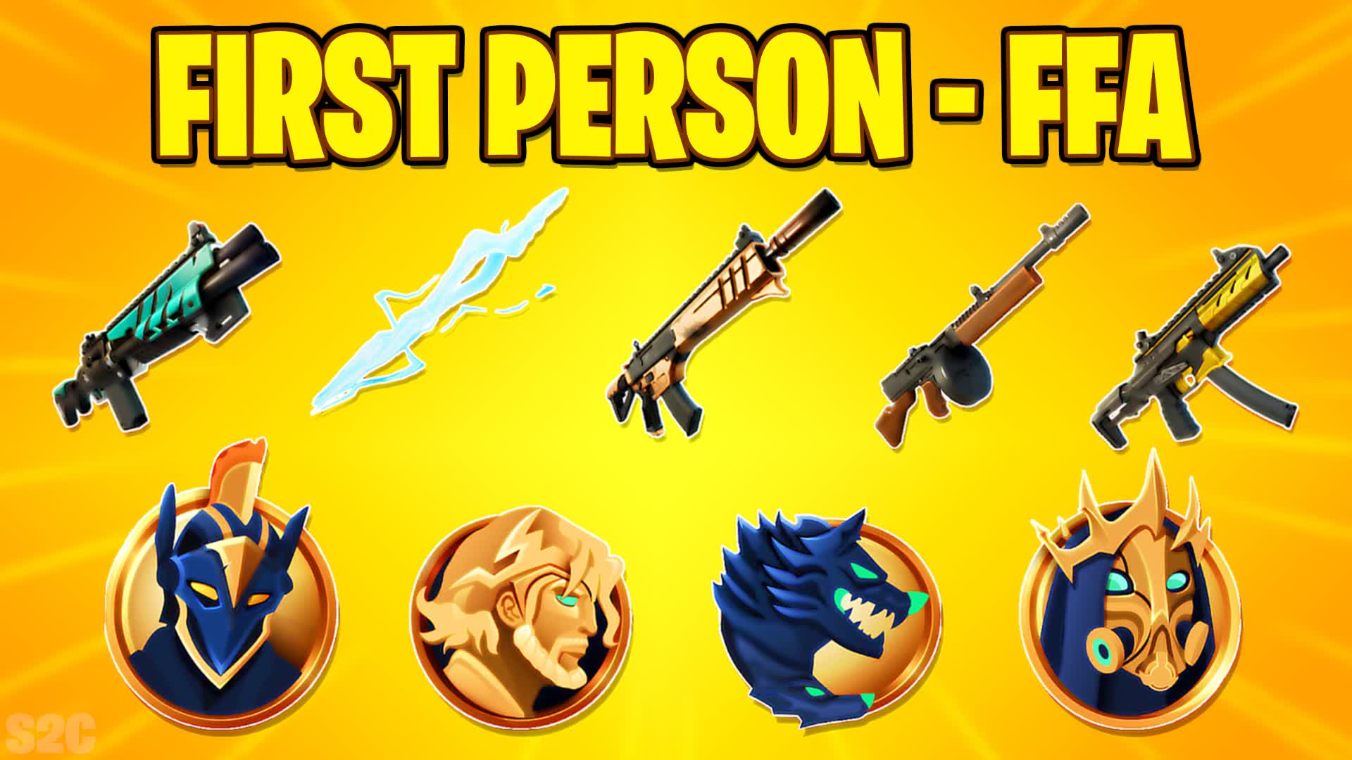 ⭐C5S2 MYTHIC FIRST PERSON FFA⭐ 2075-1391-6062 par s2c - Fortnite