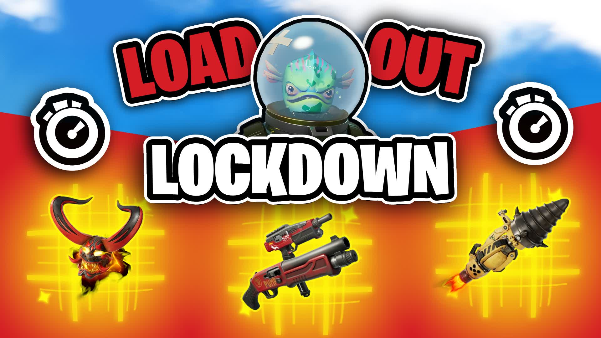 Loadout Lockdown 7694-3764-5832 by dabeakster - Fortnite