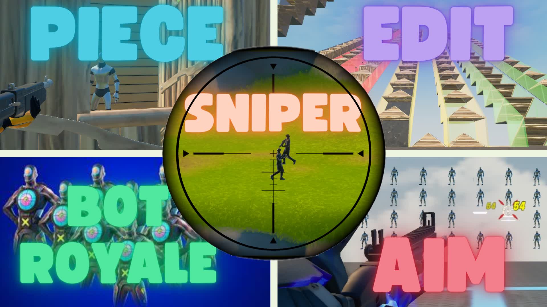 🎯Aim📝Edit🤖Bot Royale🔭Sniper🧩Piece 3696-9193-3856 by rechrie - Fortnite ...