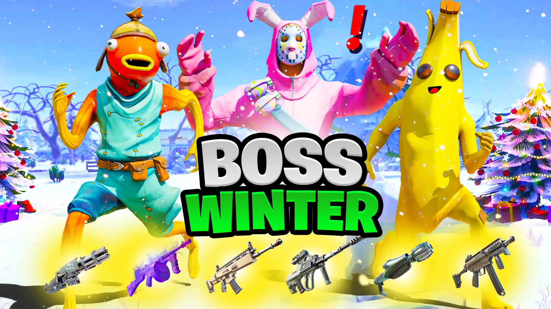 Play 🥇MYTHIC WINTER BOSS VAULT REWARDS | Fortnite Zone