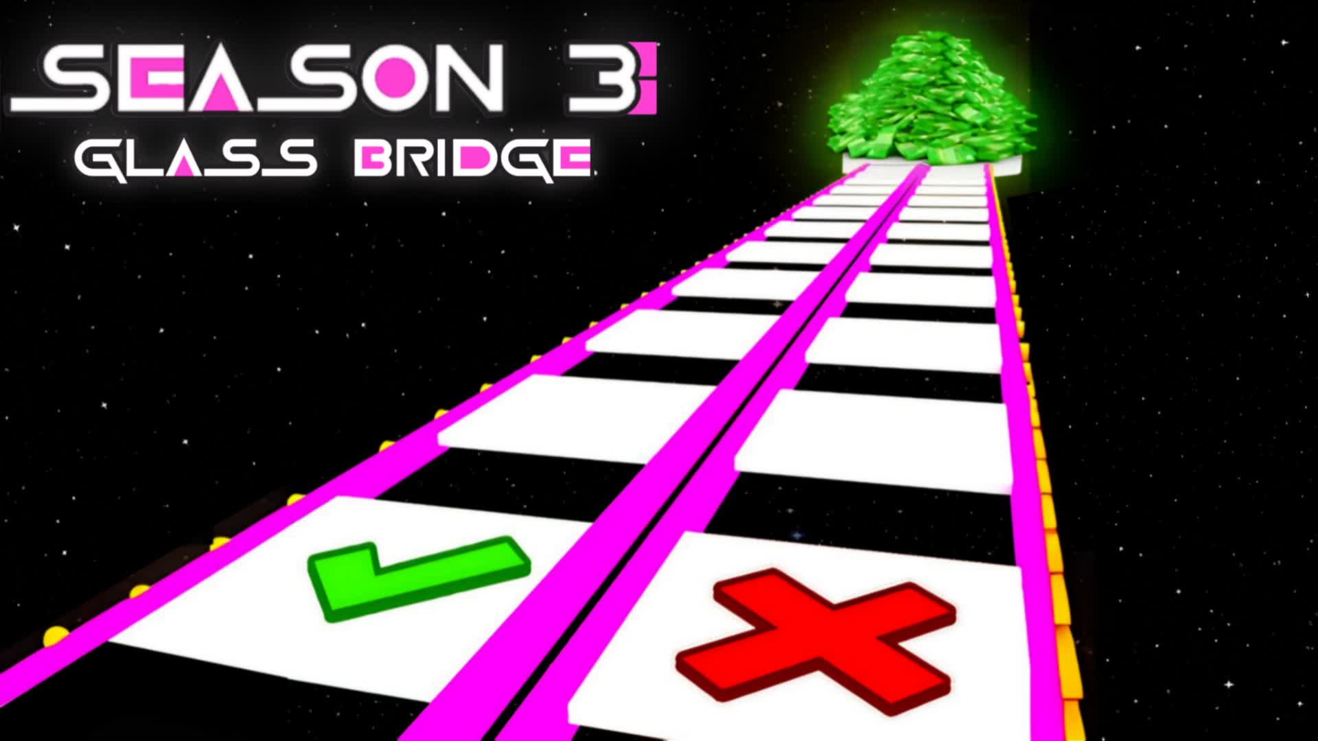 IMPOSSIBLE GLASS BRIDGE - SEASON 3🦑 3947-2810-3520 by rexxv - Fortnite ...