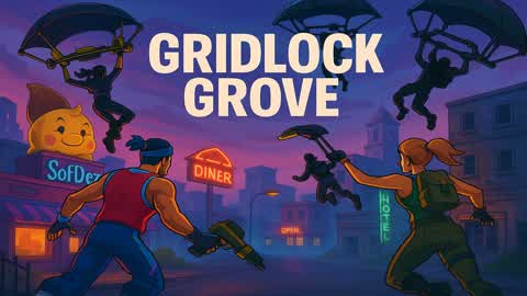 GridLock Grove 8212-7418-5825 by ohmikeysnapped - Fortnite Creative Map ...
