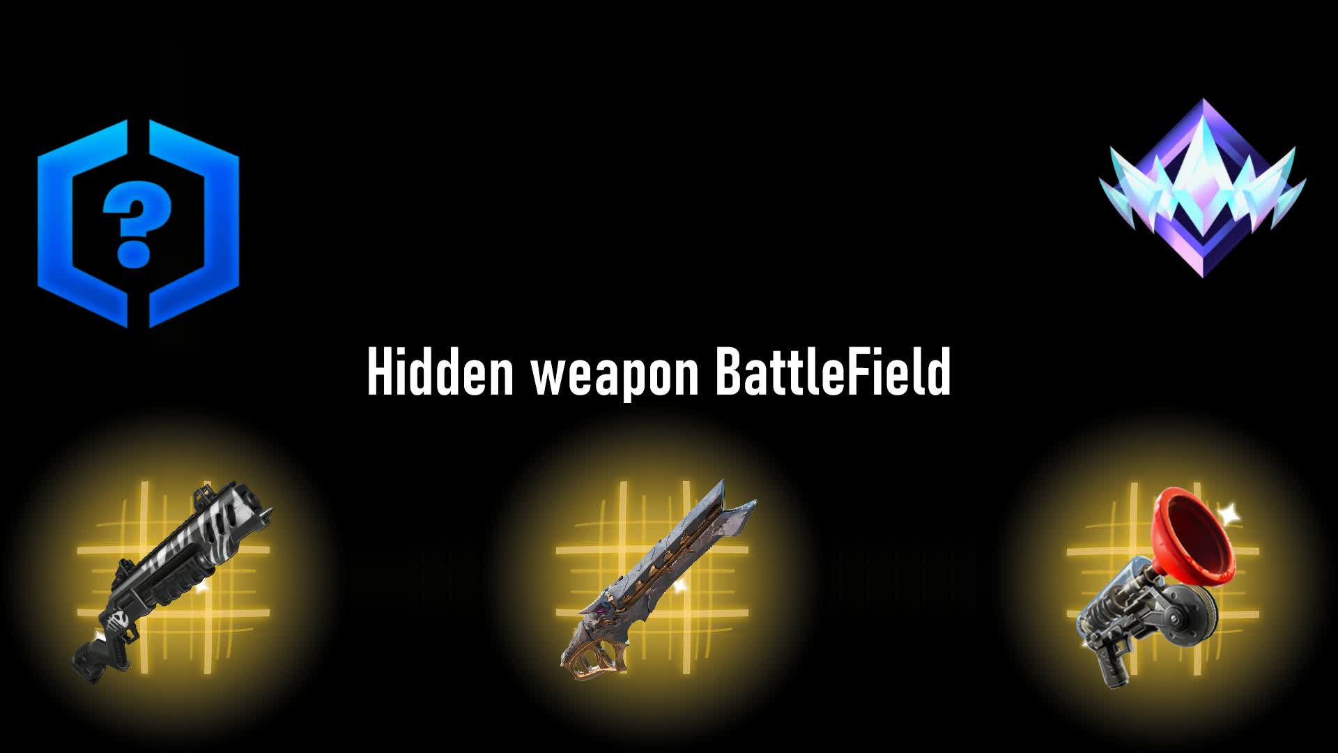 Hidden weapon BattleField 0343-4630-5944 by akinobin - Fortnite ...