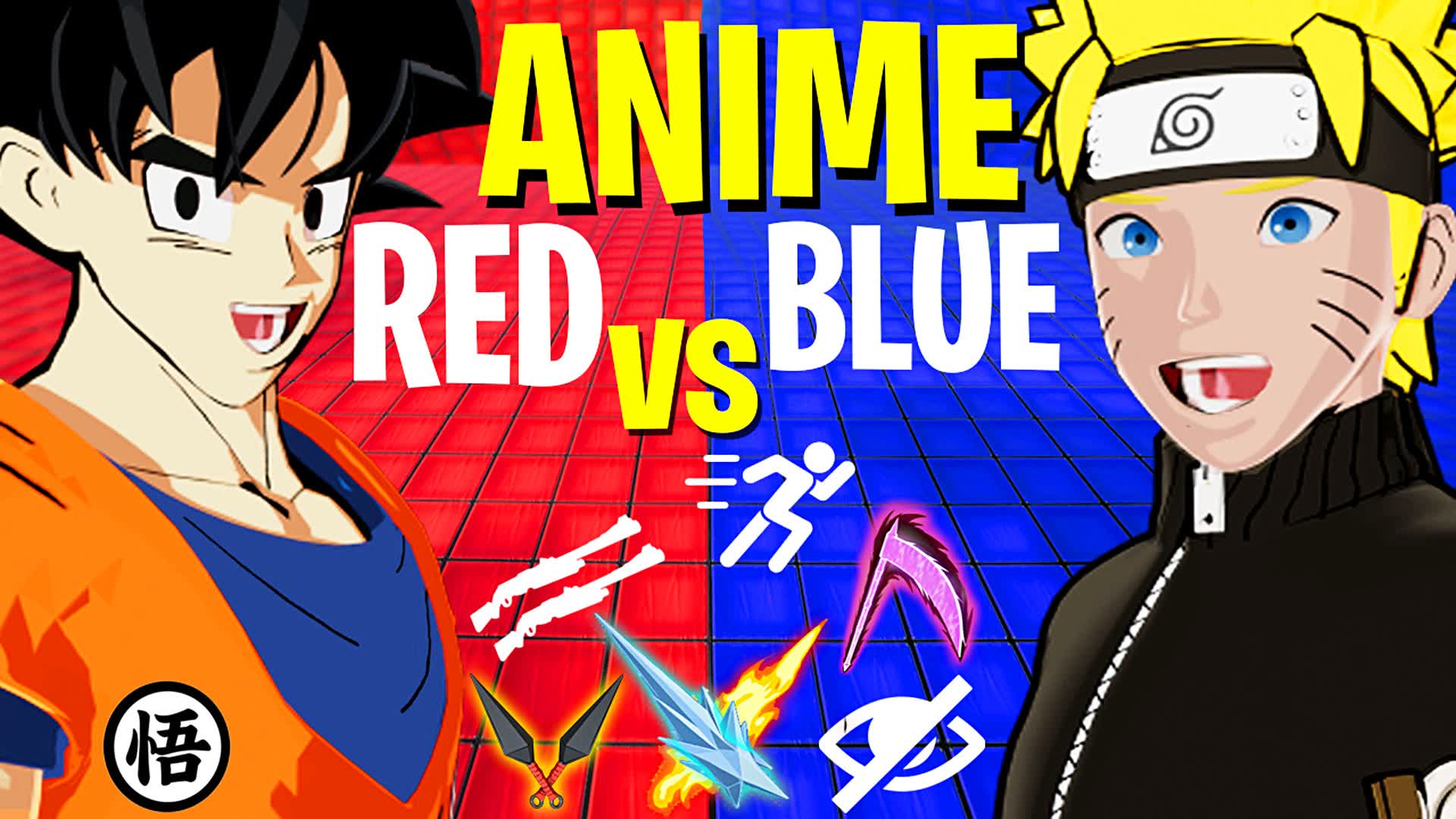 🐉 ANIME RED VS BLUE 9983-3555-7217 by koco - Fortnite Creative Map Code ...