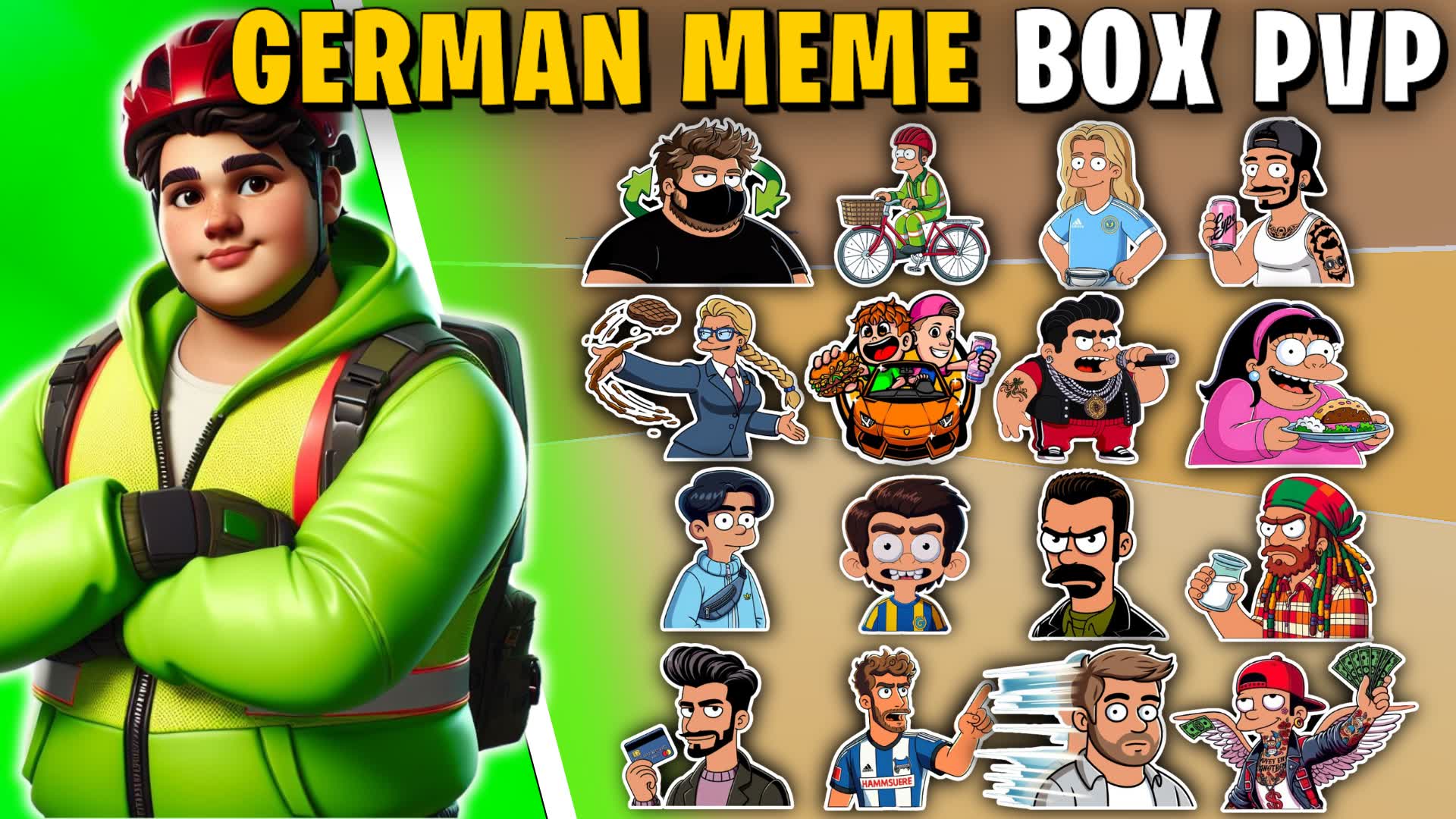 💀 GERMAN MEME BOX PVP 📦 0253-6642-0144 by nuvex - Fortnite Creative Map ...