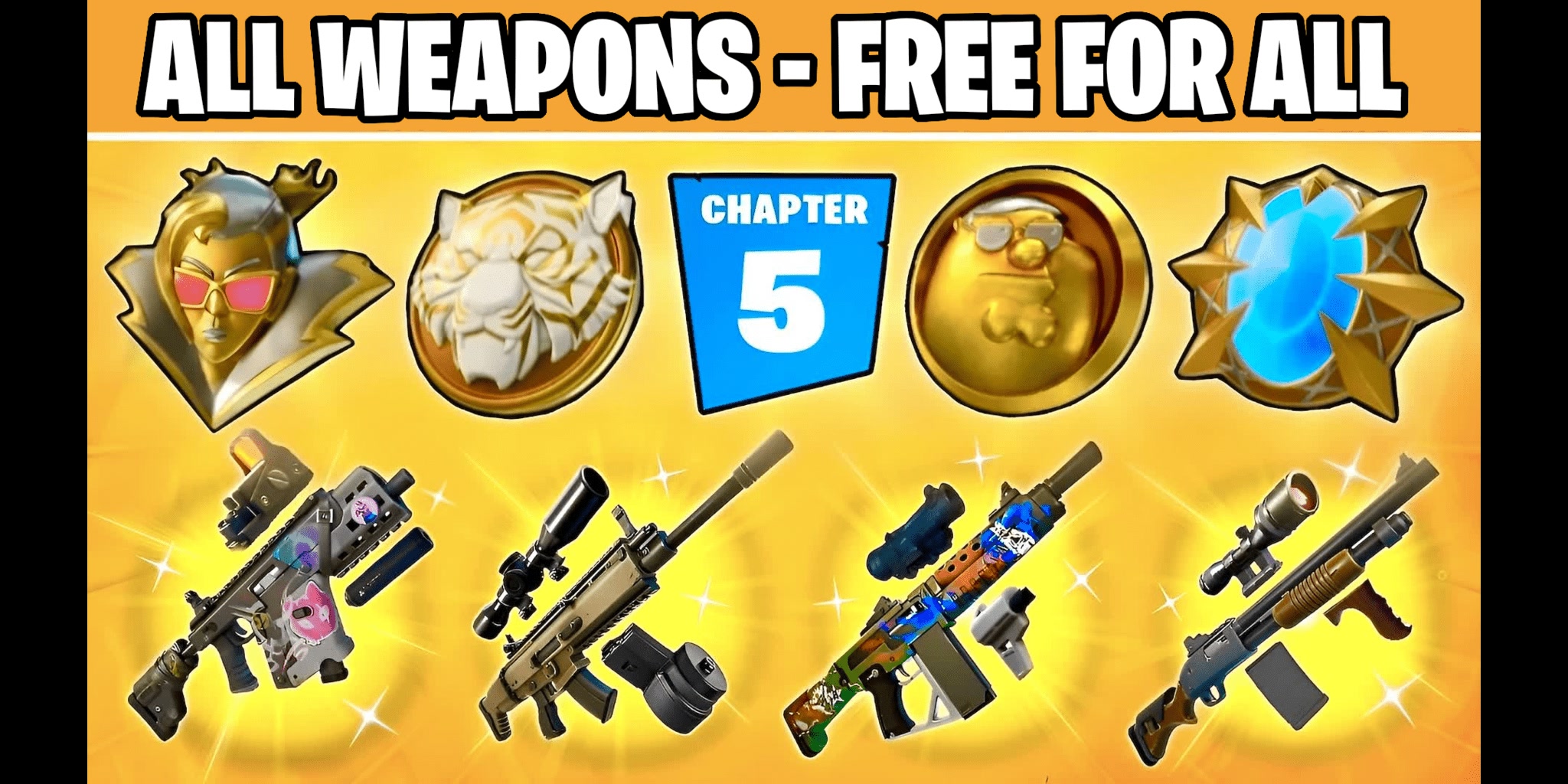 ALL WEAPONS - FREE FOR ALL⭐ 0346-2020-9747 by harispies - Fortnite ...