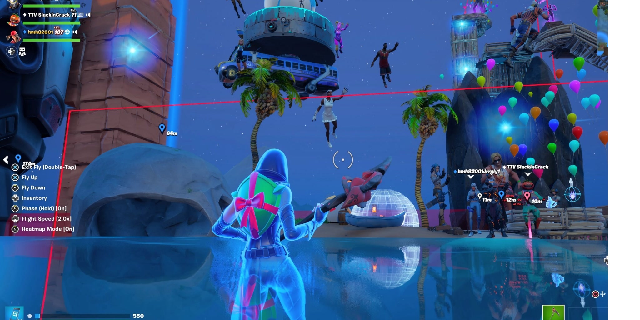 Castaway Jonesy Battle Bus Take-Down! 0005-7208-9033 by krinjee - Fortnite Creative Map Code ...