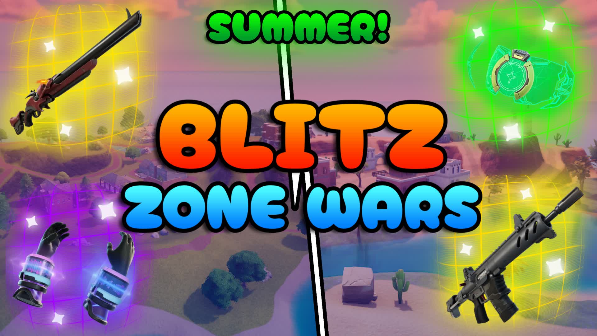 🏆 Blitz Zone Wars (SUMMER!) 2675-2345-7775 by tctvx - Fortnite