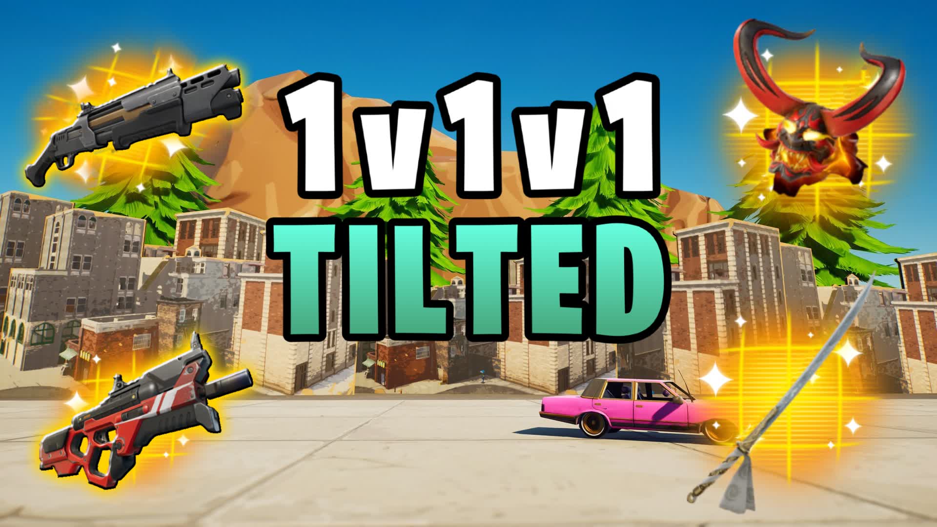 1v1v1 TILTED REALISTIC PVP (FFA 1v1v1v1) 0423-1144-0382 by vortexcreations - Fortnite Creative ...