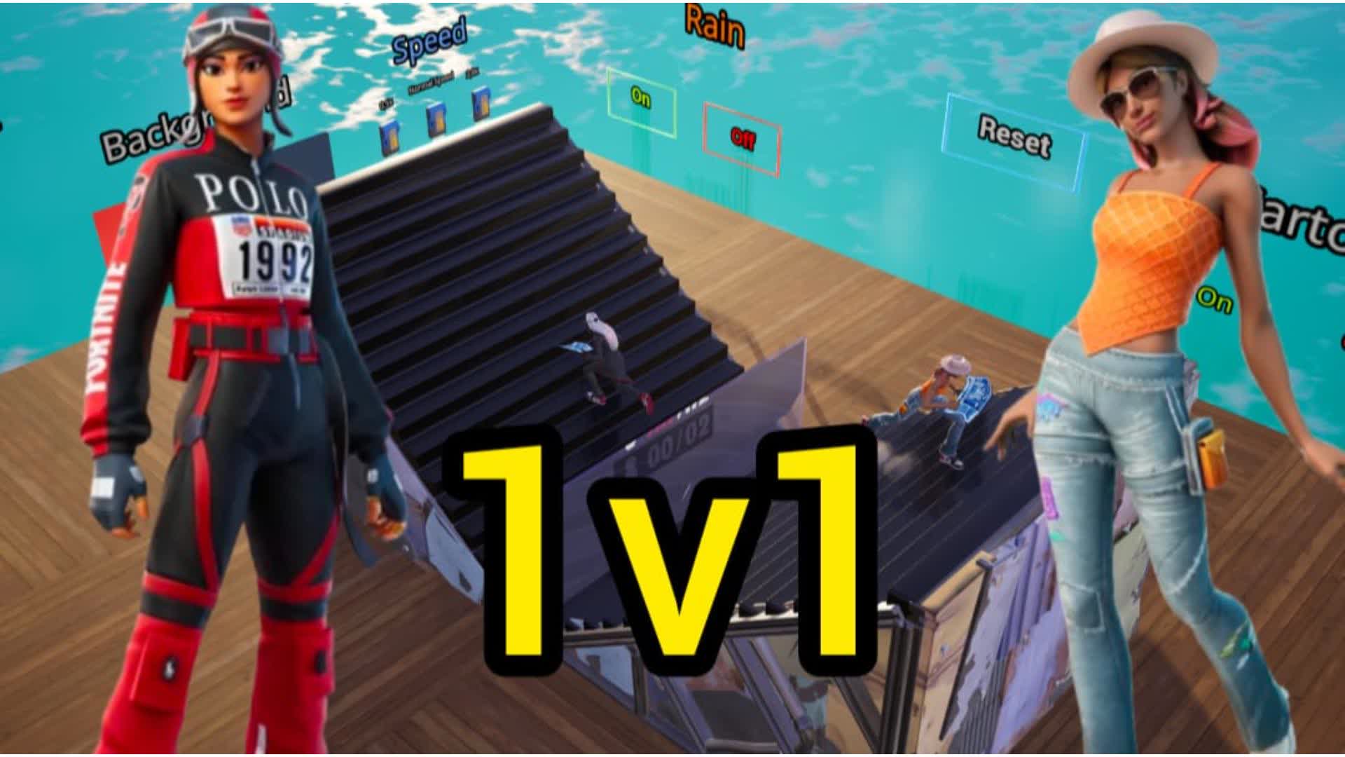 1vs1 Build fight 6340-0042-2143 by ik513 - Fortnite Creative Map Code - Fortnite.GG