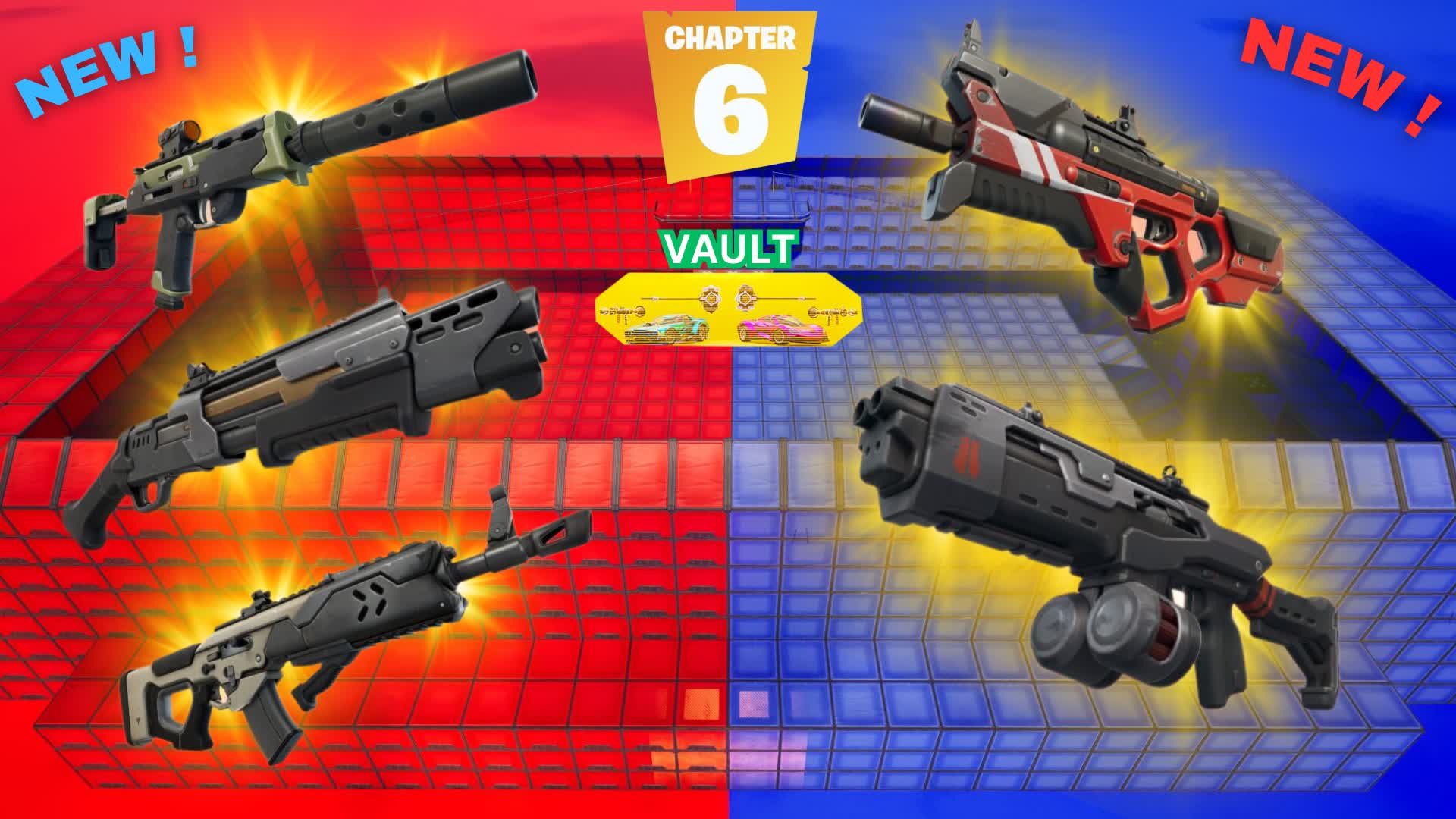 Chapter 6 RED VS BLUE 🔴🔵 6563-3048-6438 by emad - Fortnite Creative Map ...