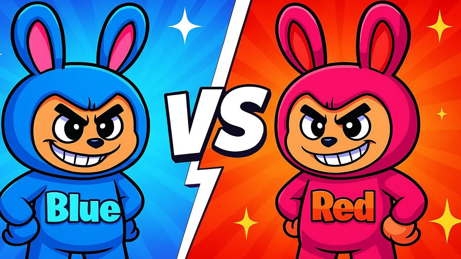 LABUBU🙉RED VS BLUE🔴🔵 0810-2742-1286 by metgum - Fortnite Creative Map ...