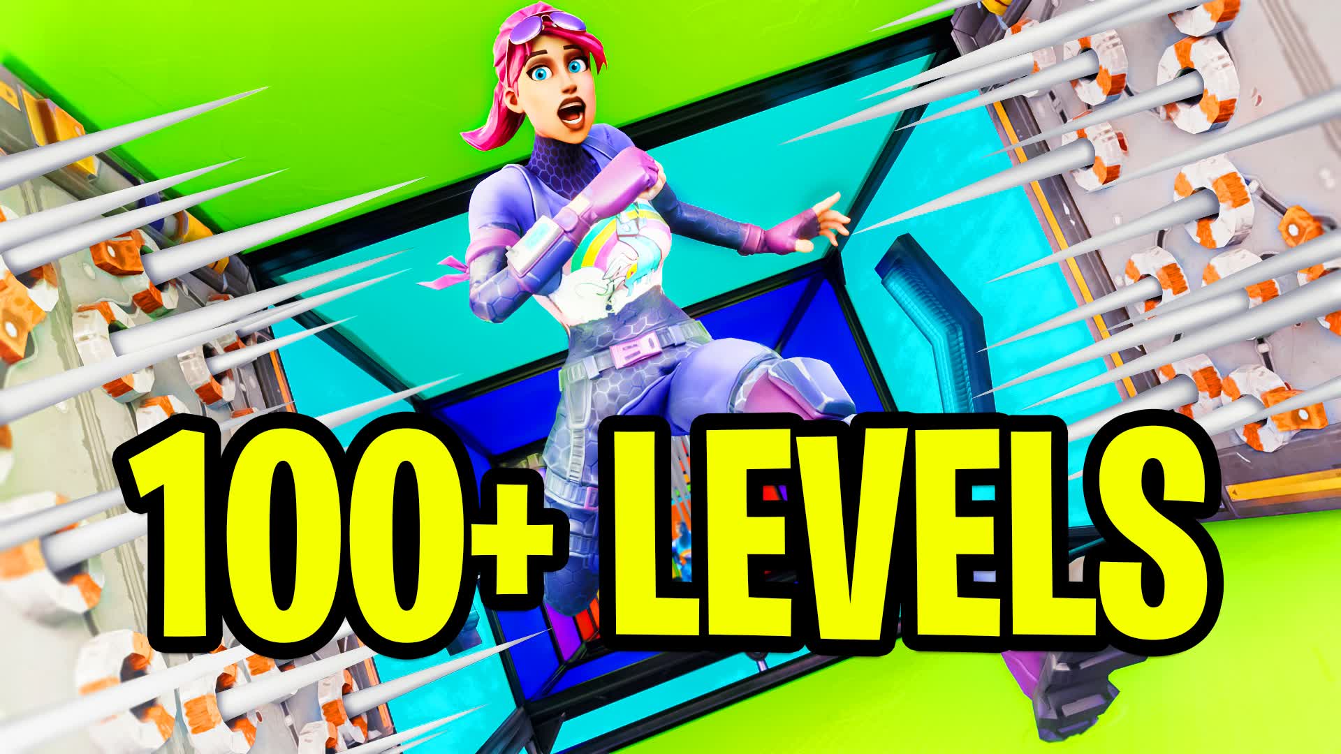 💯 100+ LEVEL DEATHRUN 💯 0764-3468-4800 by jduth96 - Fortnite Creative Map Code - Fortnite.GG