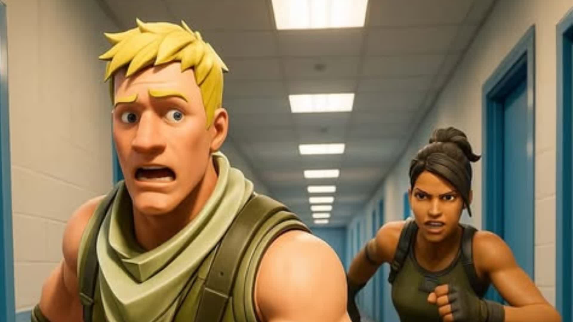 Hallway Havoc 0947-0293-6050 by furlesshotdog - Fortnite Creative Map ...