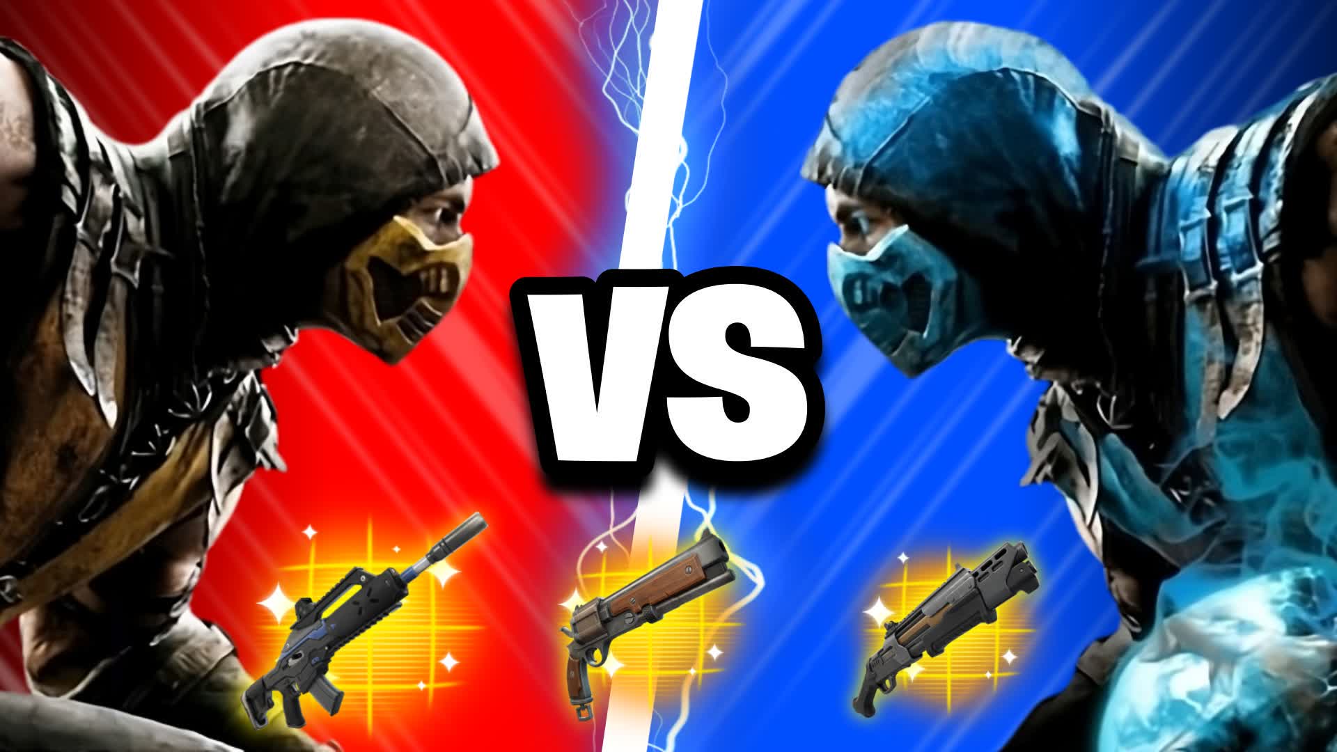 SCORPION & SUB-ZERO: RED VS BLUE 🔴🔵 2369-6297-1355 by maguire ...