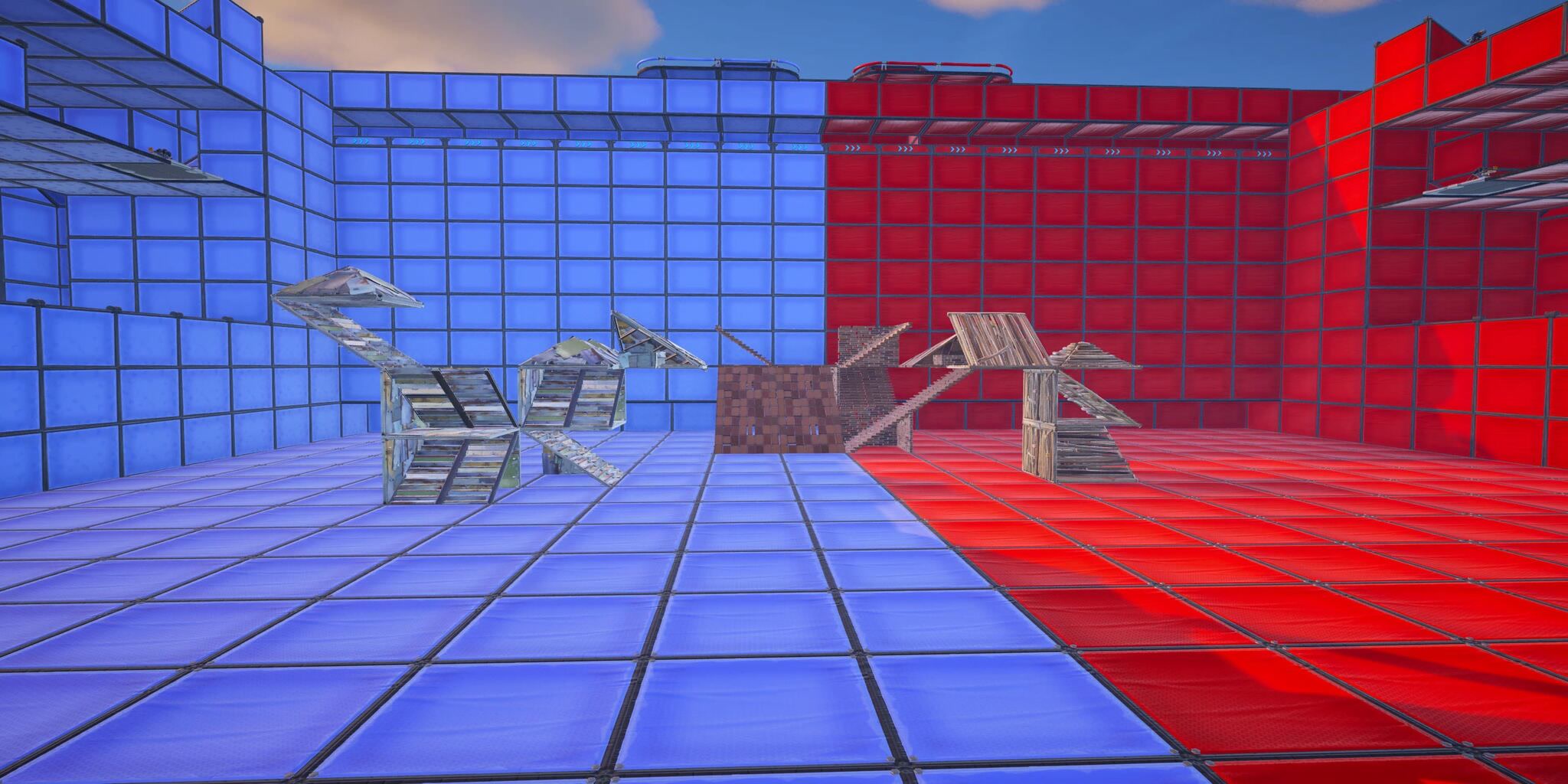 RICK VS DEADPOOL RED VS BLUE 8124-0577-3854 by smog26 - Fortnite ...