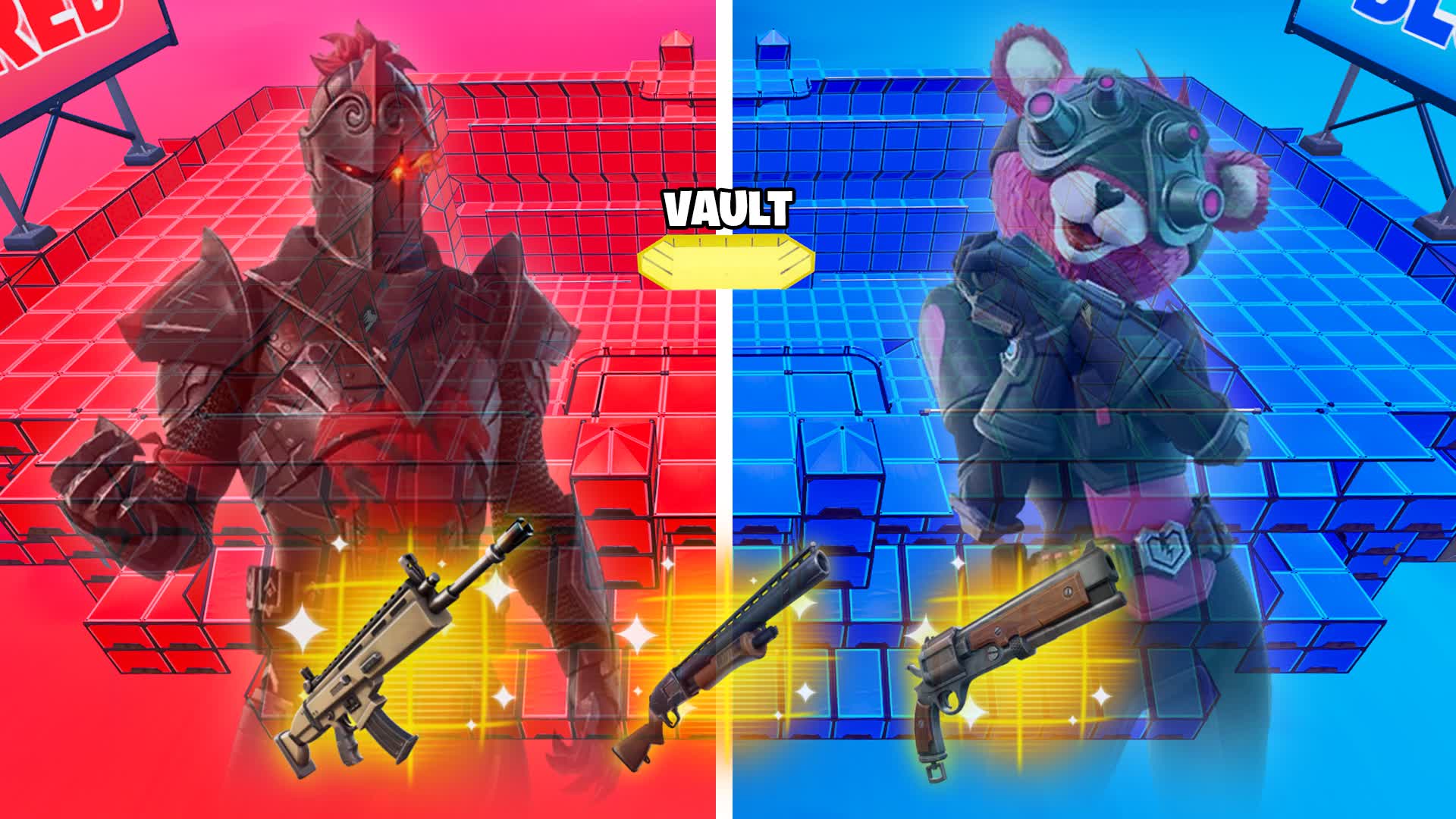 ULTRA Red Vs Blue 🔴🔵 4541-4226-5327 by mrle98 - Fortnite Creative Map ...