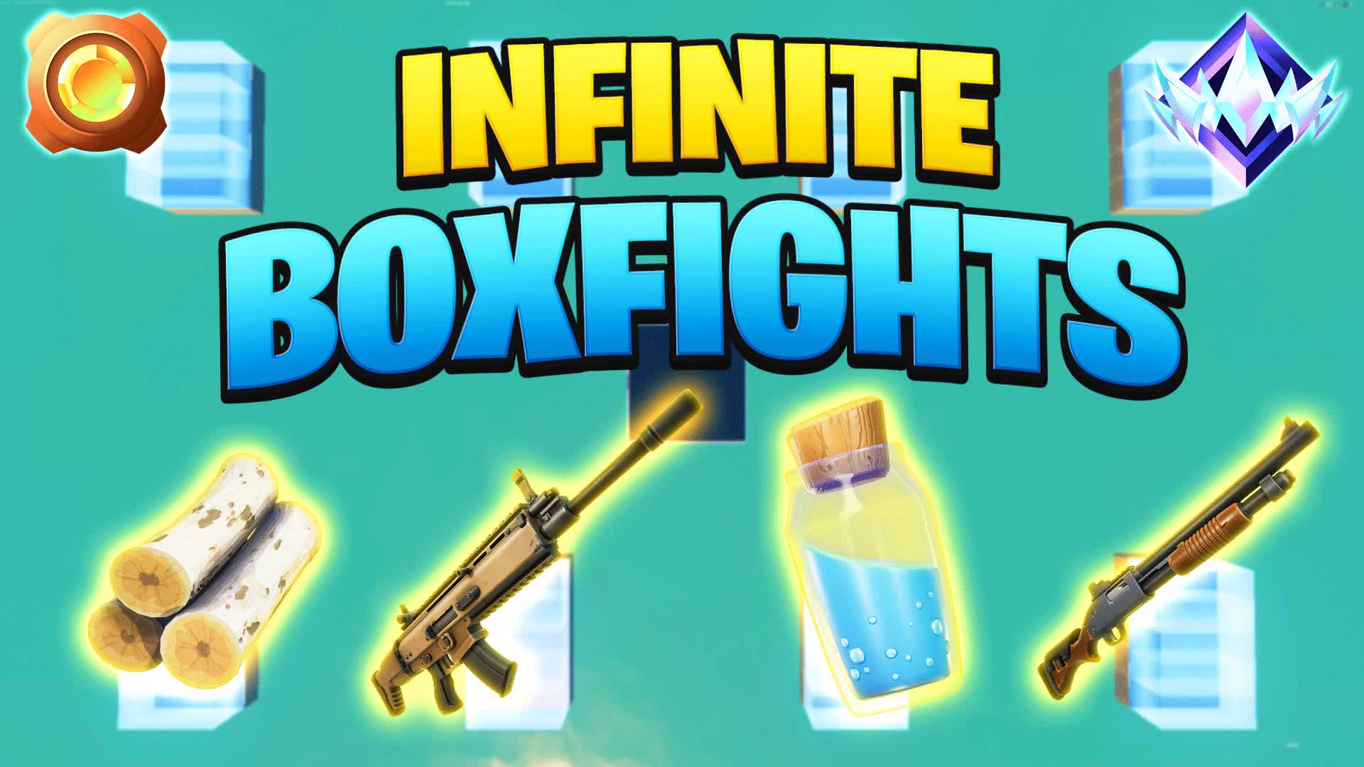 Infinite box 1v1´s 0325-1401-7334 by lion_cc - Fortnite