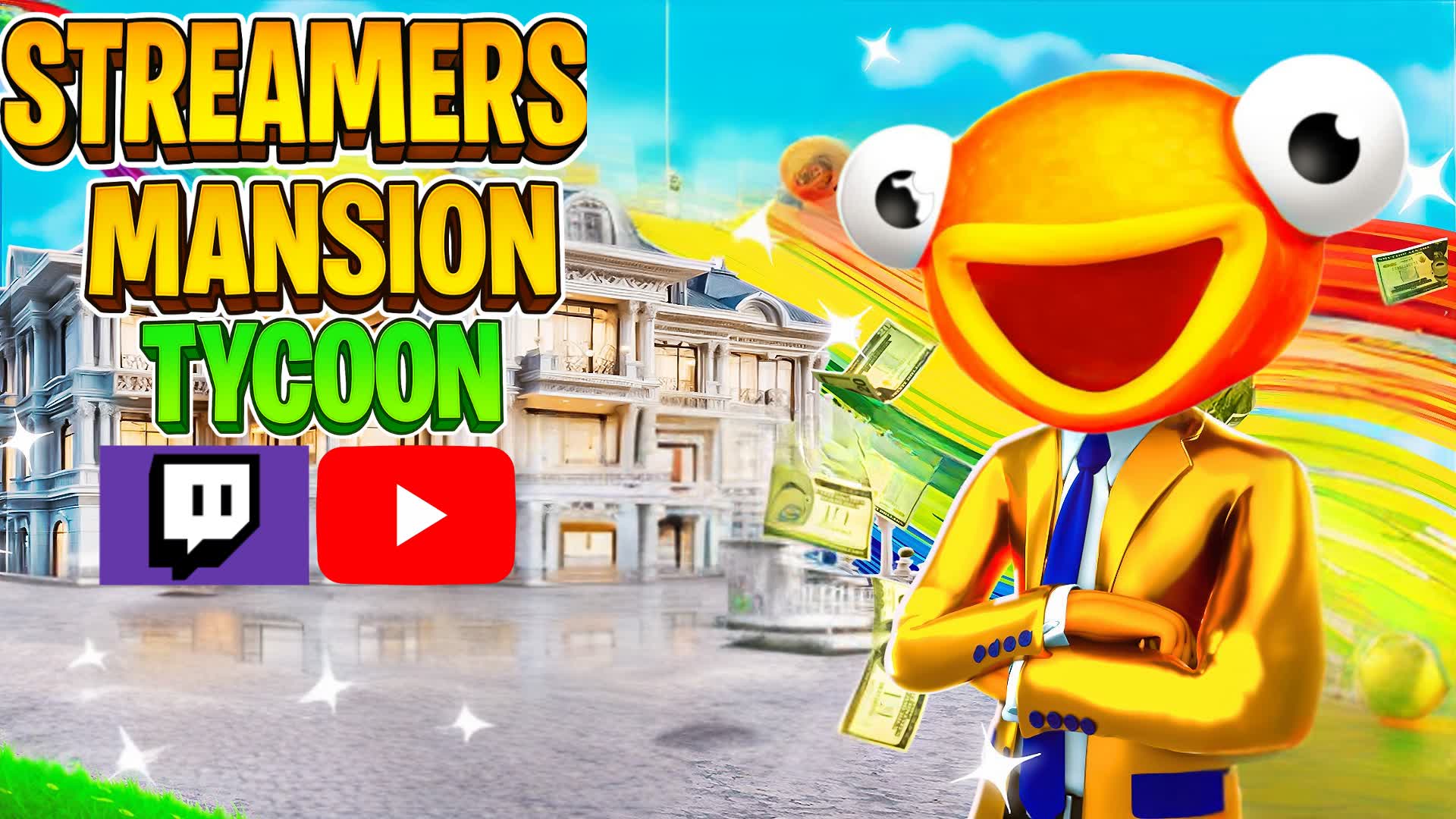 STREAMERS MANSION TYCOON💸 0818-4920-4190 by thechosen1 - Fortnite ...