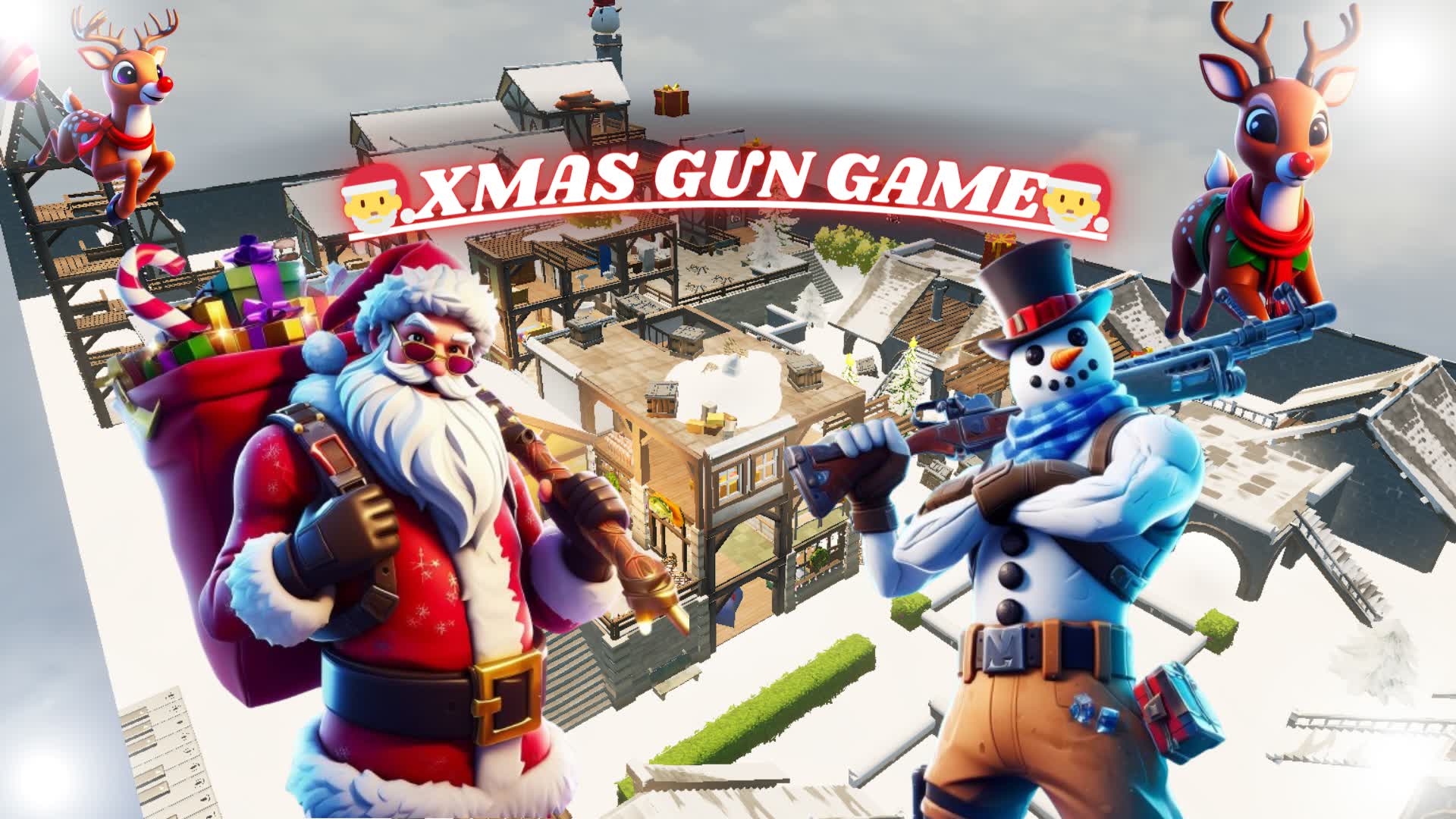 🎄XMAS GUN GAME🎄 8113-0511-0132 by pedestrian - Fortnite Creative Map ...