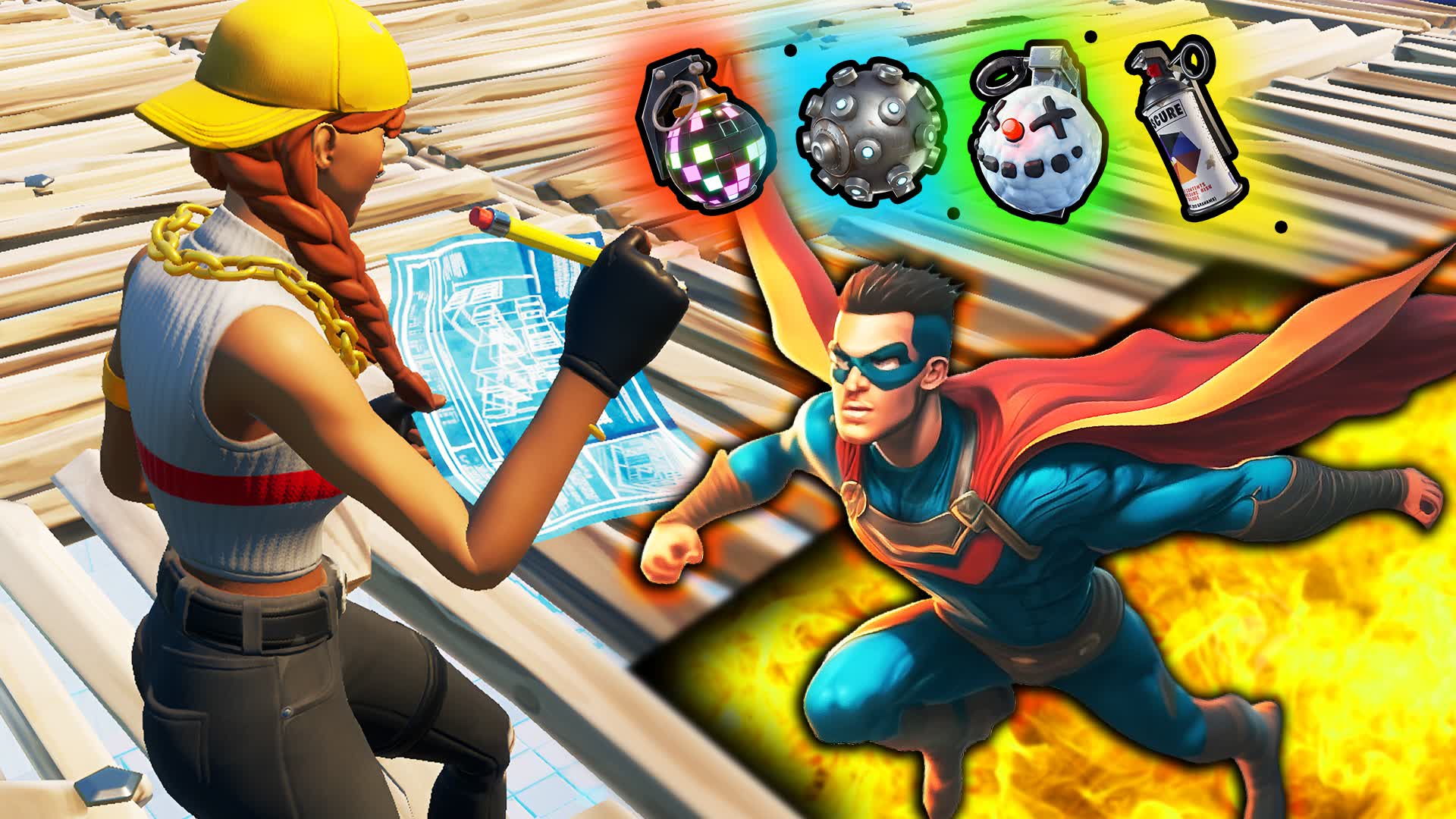 🦸‍♂️ HEROES EDIT WARS 💥 0237-4829-7832 by smdd - Fortnite Creative Map ...