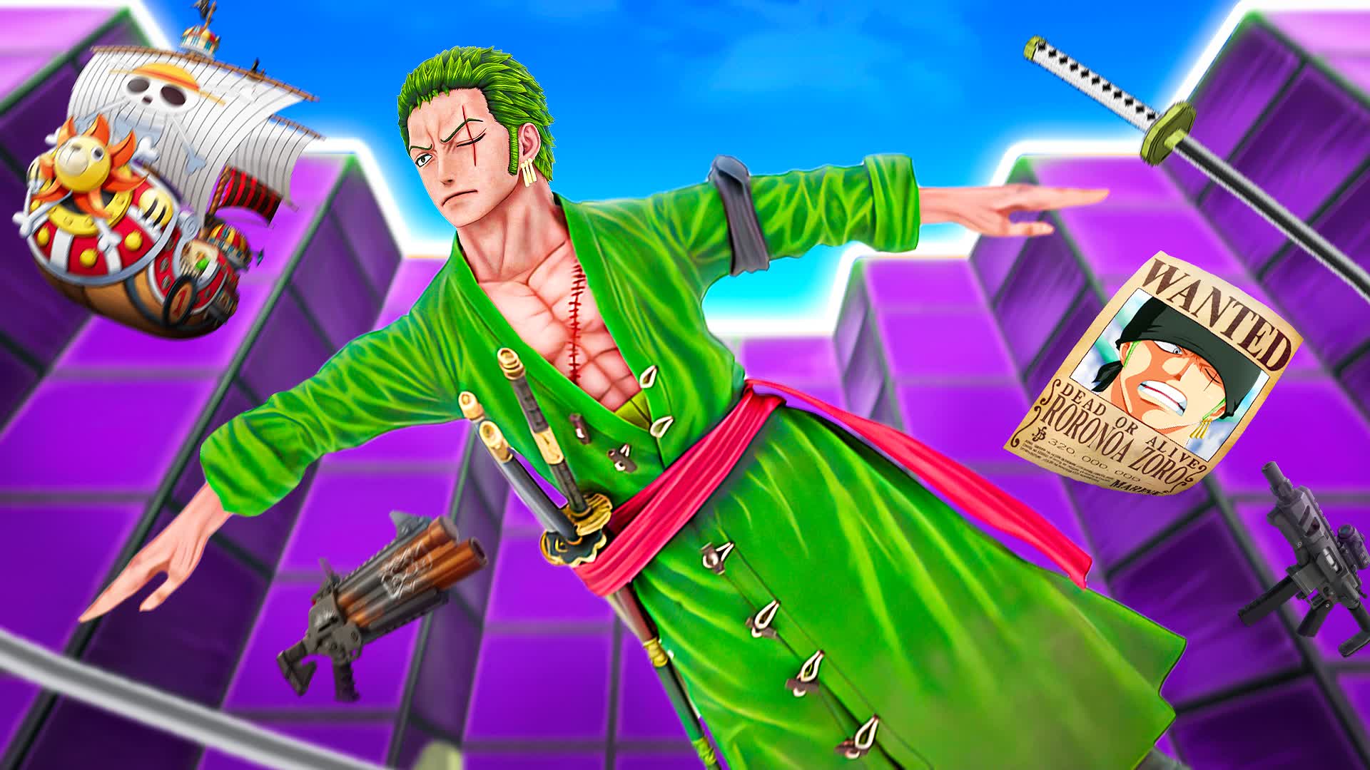 ⚔️ZORO The Pit - FFA 👒 2943-1533-8384 by jadyss - Fortnite Creative Map ...