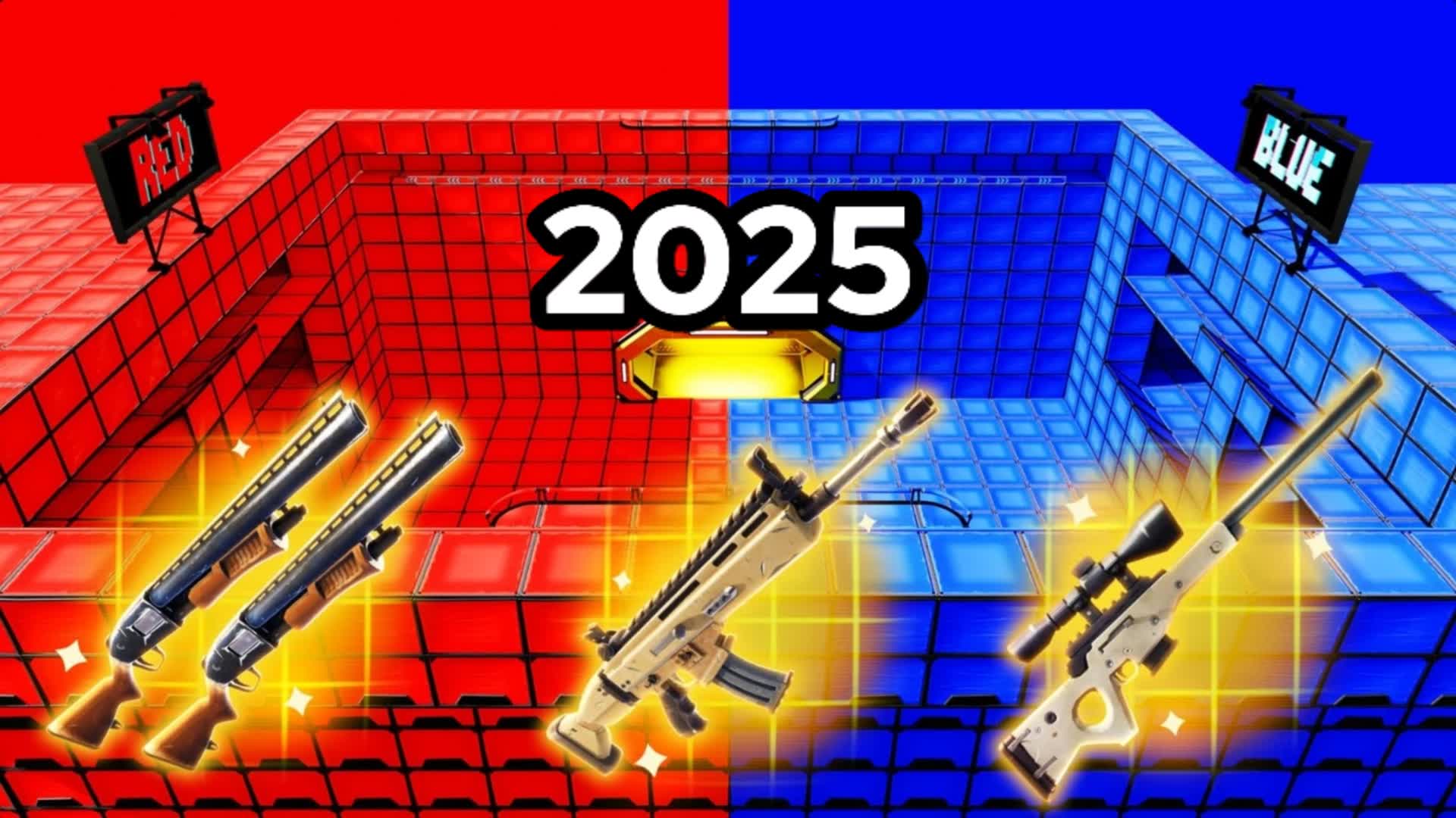 2025 RED VS BLUE 🔴🔵 4741-2583-0515 by skibidi_oioi - Fortnite Creative Map Code - Fortnite.GG