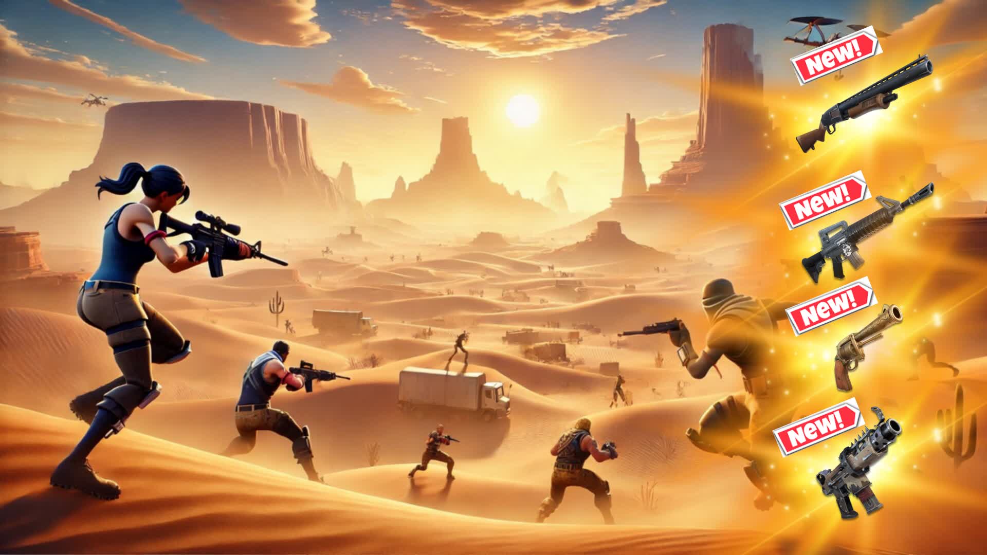 Desert Zone Wars 4162-9304-9544 by barheeez - Fortnite Creative Map ...
