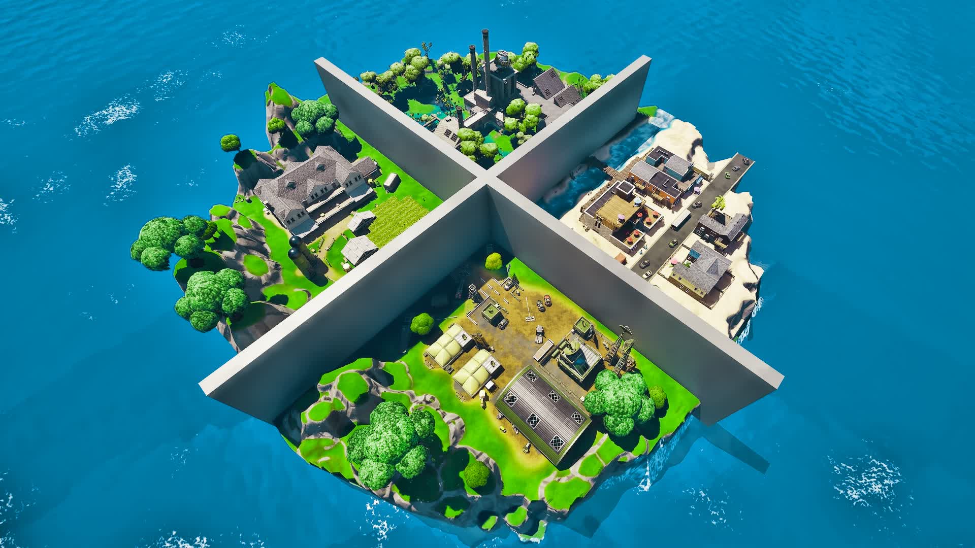 BORDER BLITZ FFA 6348-5180-7250 par beanmaster42 - Fortnite