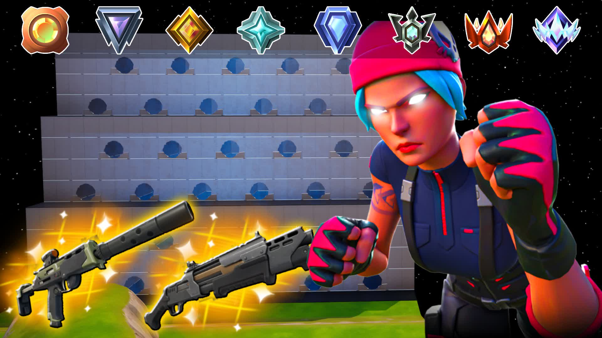 32 Player Zone Wars🏆 1304-1122-7636 by yoswift - Fortnite Creative Map Code - Fortnite.GG