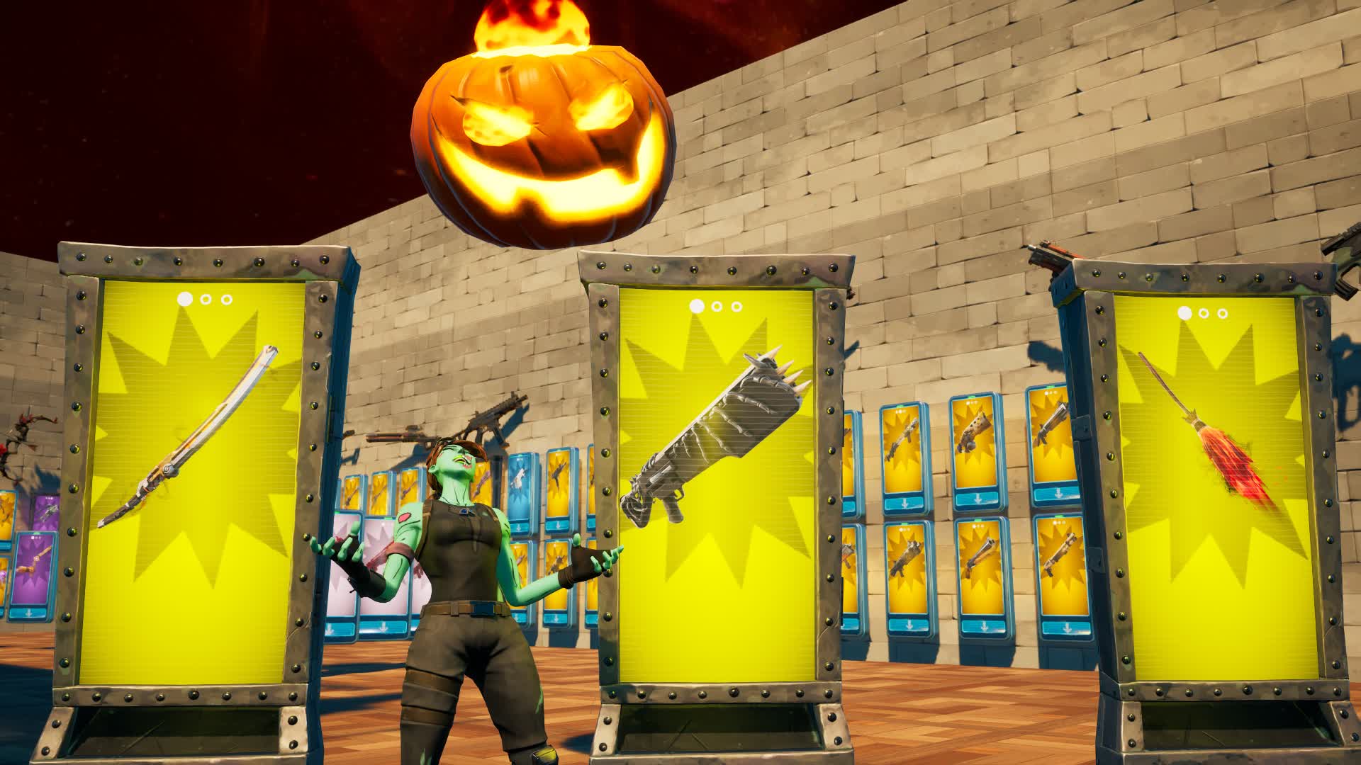 *WITCH BROOM*THE PIT - FREE FOR ALL 3924-7057-2681 by pablomegagatoyt - Fortnite Creative Map ...