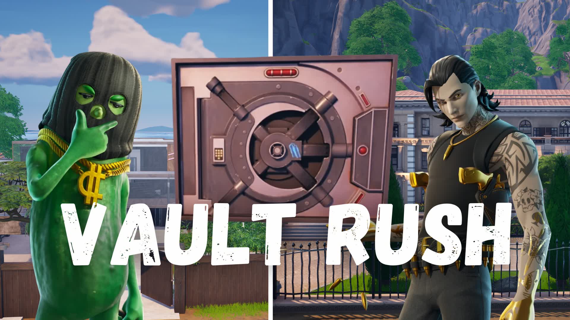 Vault Rush Crypto VS Gold 7143-0441-6535 by quantum68 - Fortnite Creative Map Code - Fortnite.GG