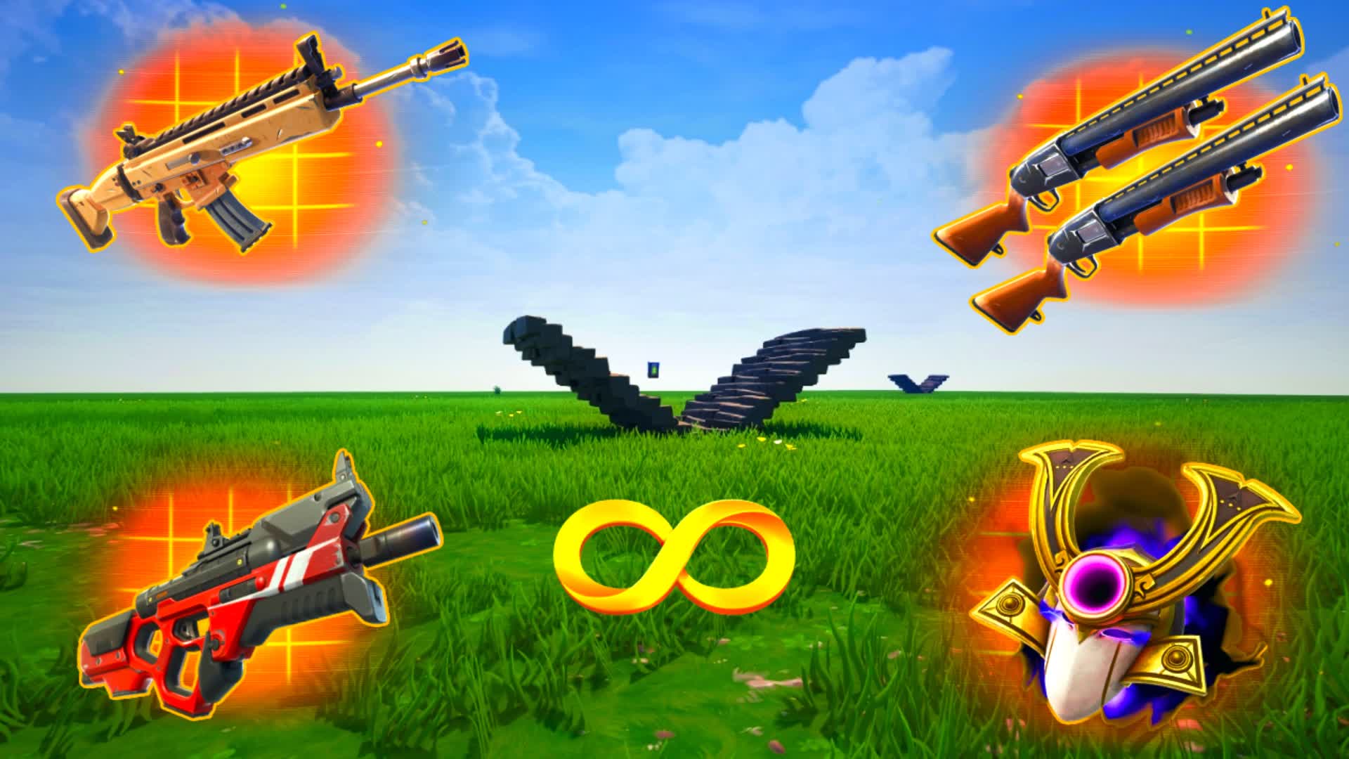 INFINITE 1V1 WITH ANY GUN🌟 4198-8258-2463 by isolo - Fortnite Creative ...