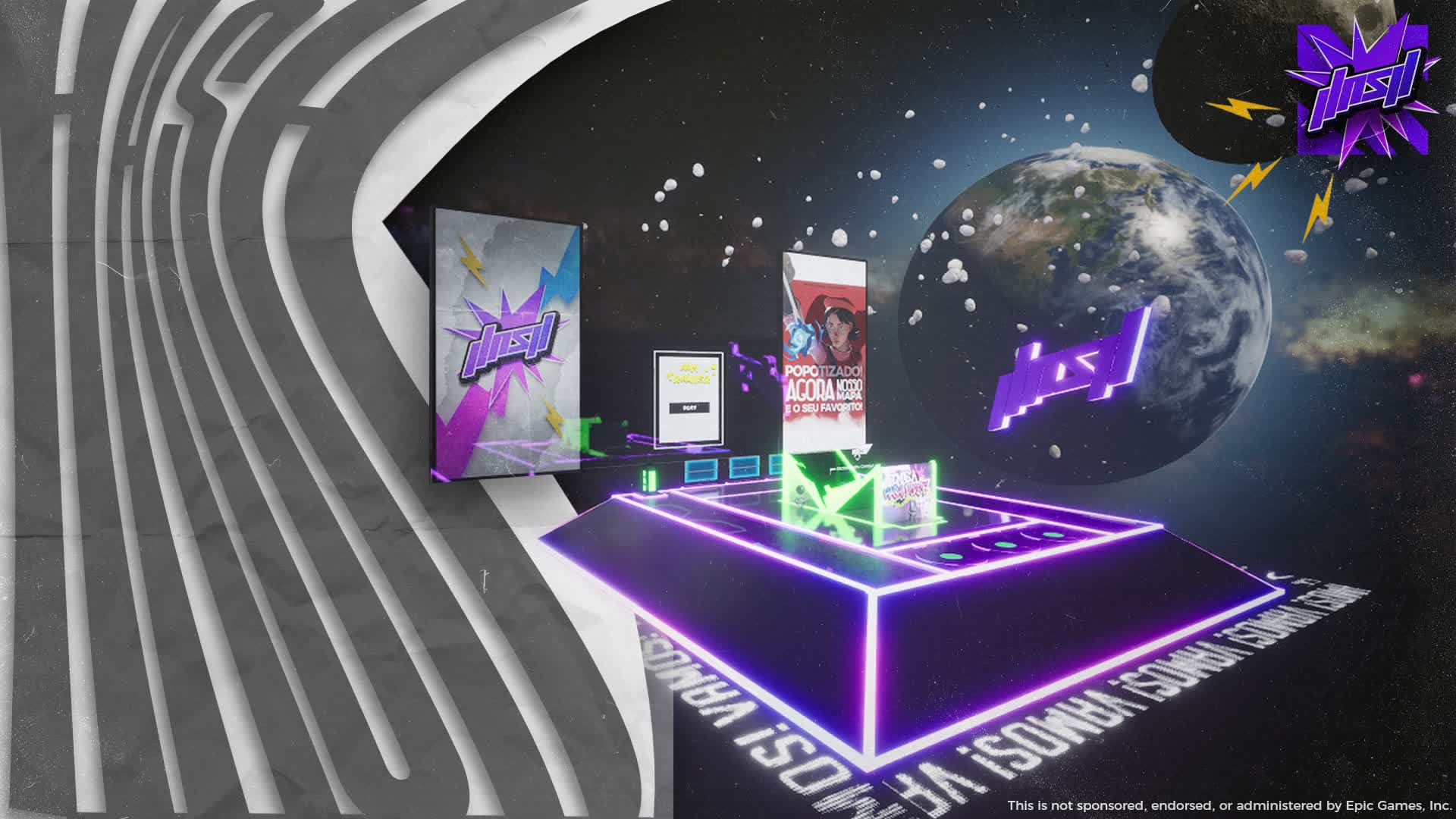 SPACE 1v1 (HasH Creators) 🌑 8101-7001-6096 by chuchu - Fortnite ...