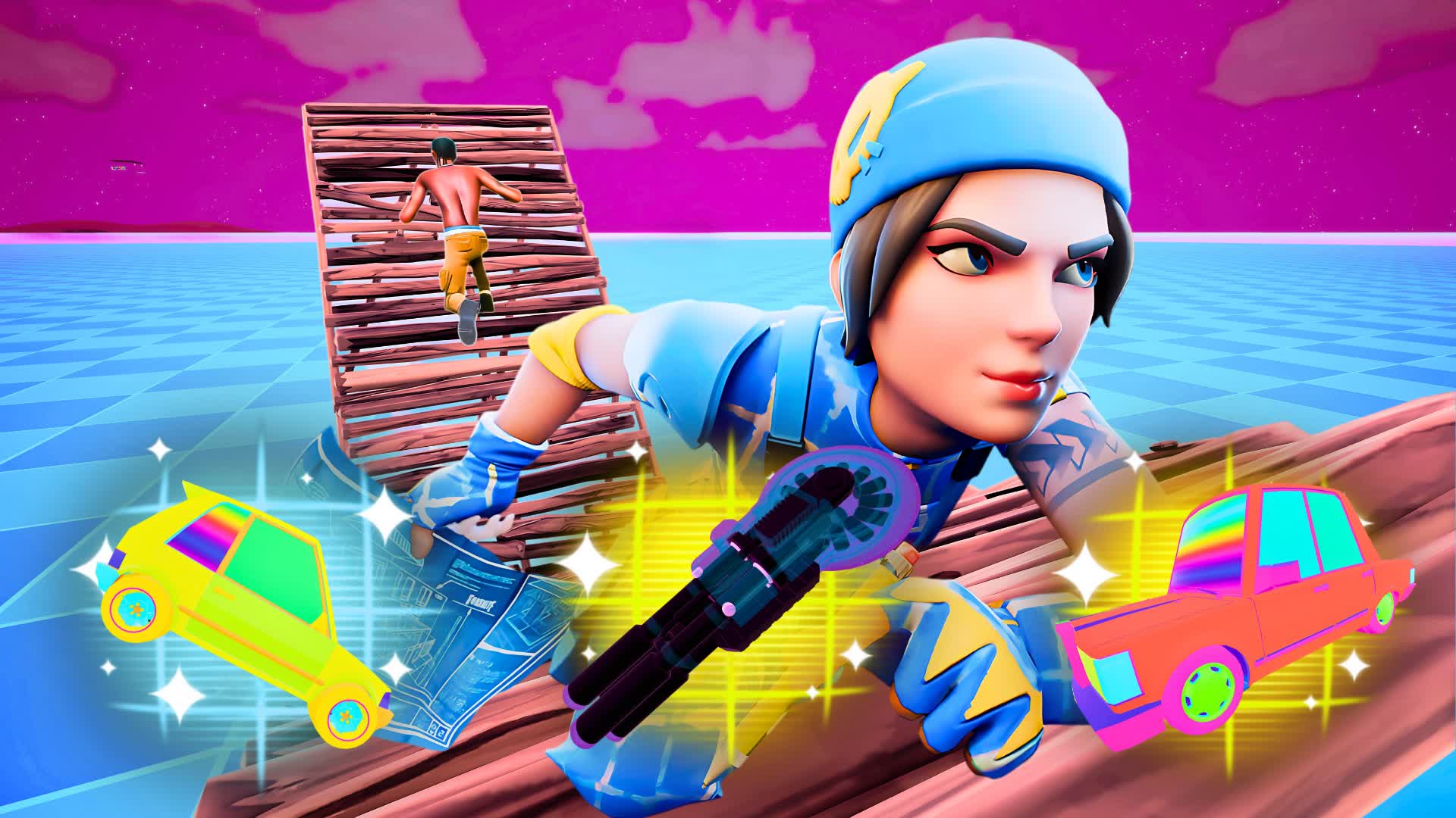 CRAZY 1V1 (200 PUMPS) 4693-0199-3888 by eren21 - Fortnite